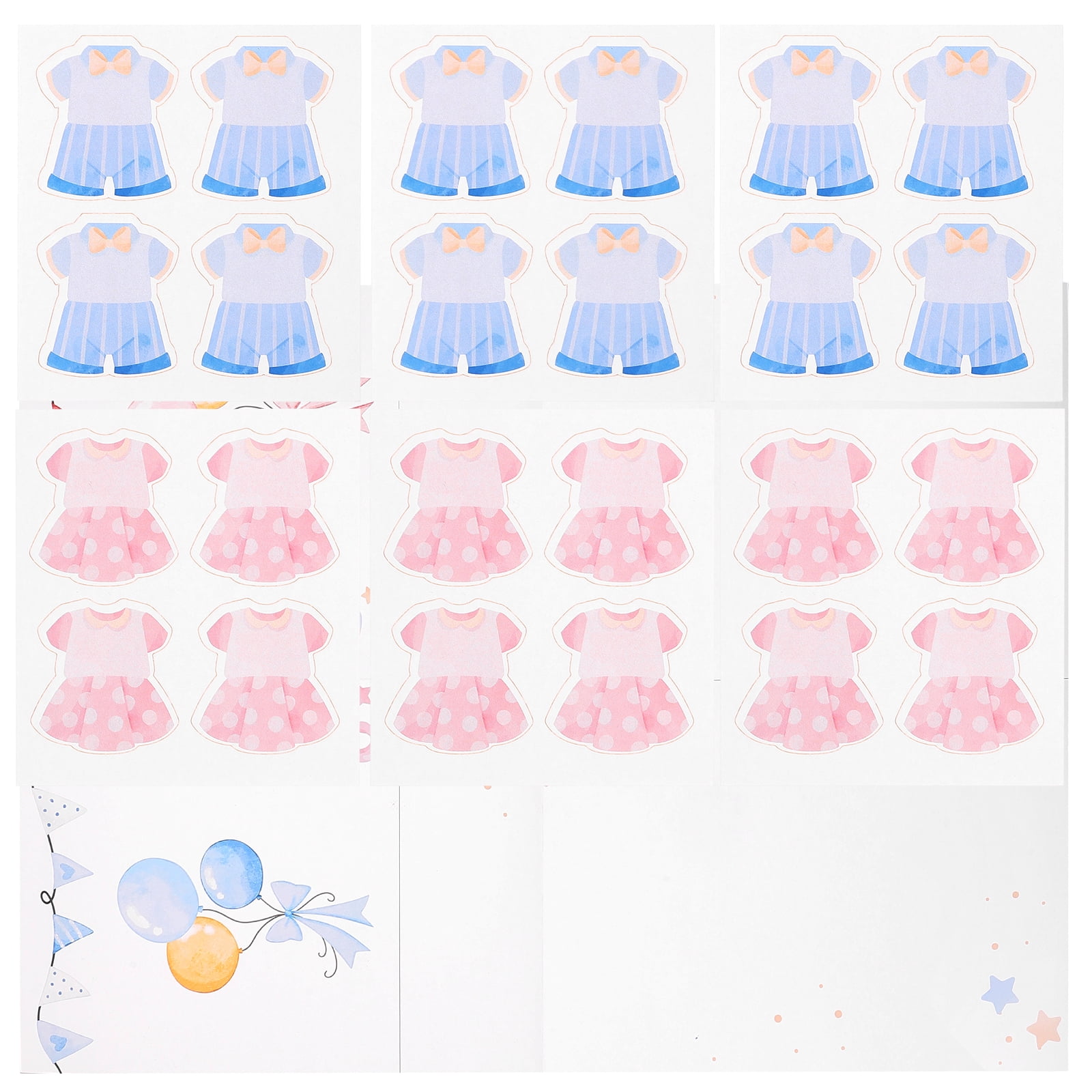 MLINS 1 Set of Gender Reveal Poster Baby Gender Reveal Game Poster ...