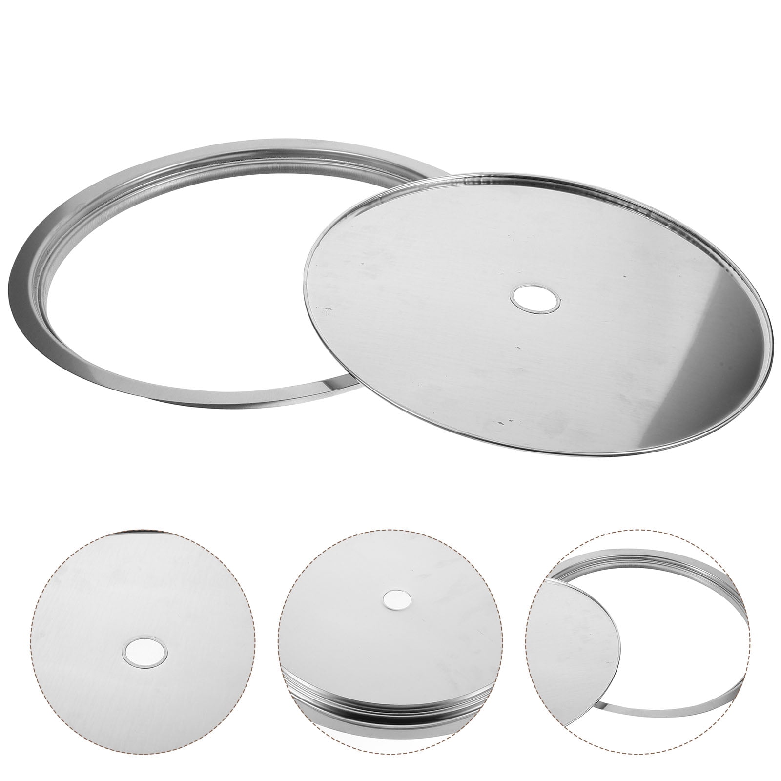 MLINS 1 Set of Induction Cooker Sinking Ring Induction Adapter Plate ...