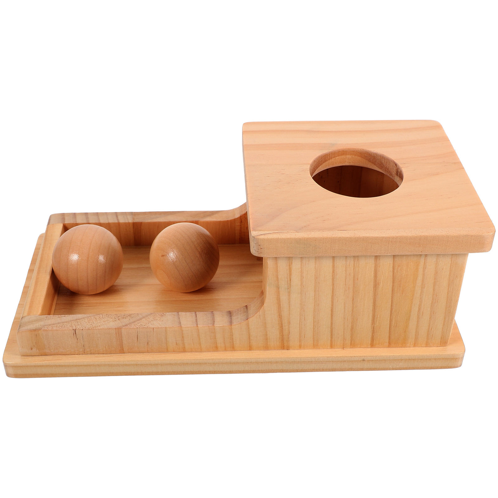 MLINS 1 Set of Kids Ball Drop Toy Kids Object Permanence Box Indoor ...