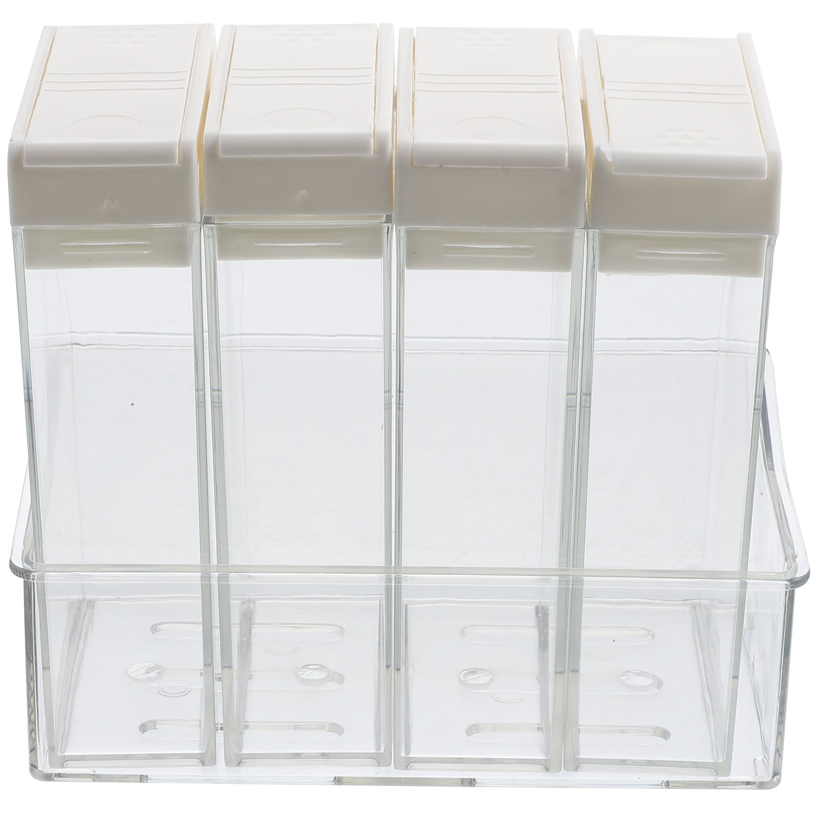 MLINS 1 Set of Kitchen Spice Storage Box Desktop Multigrid Seasoning ...