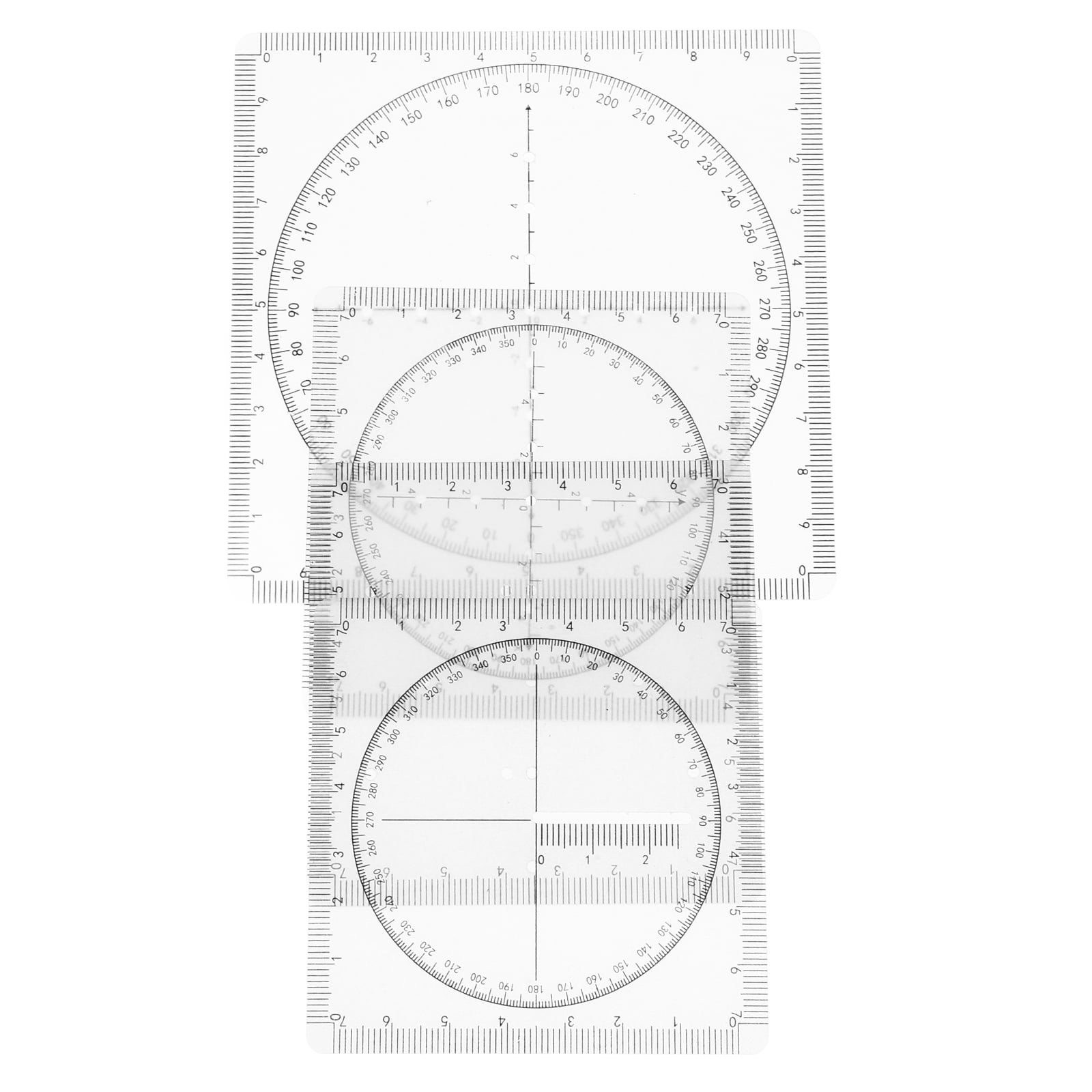 MLINS 1 Set of Math Functions Drawings Template Stencil Plastic ...