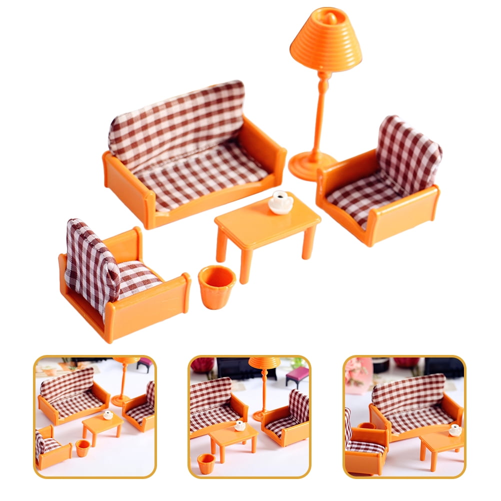 MLINS 1 Set of Miniature Doll Furniture Miniature Furniture Scene ...