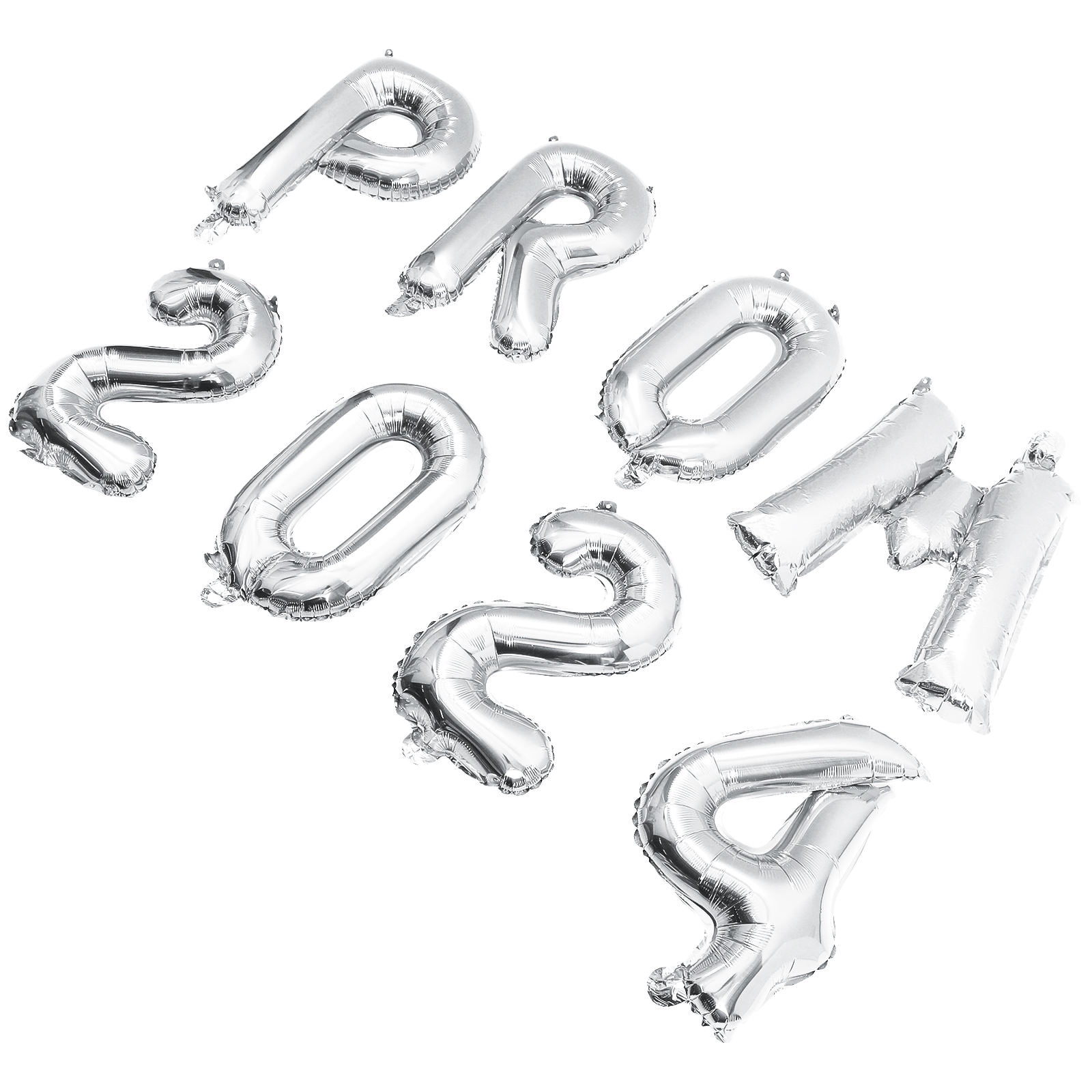 MLINS 1 Set of Prom Letters Balloon Props for Graduation Party Aluminum ...