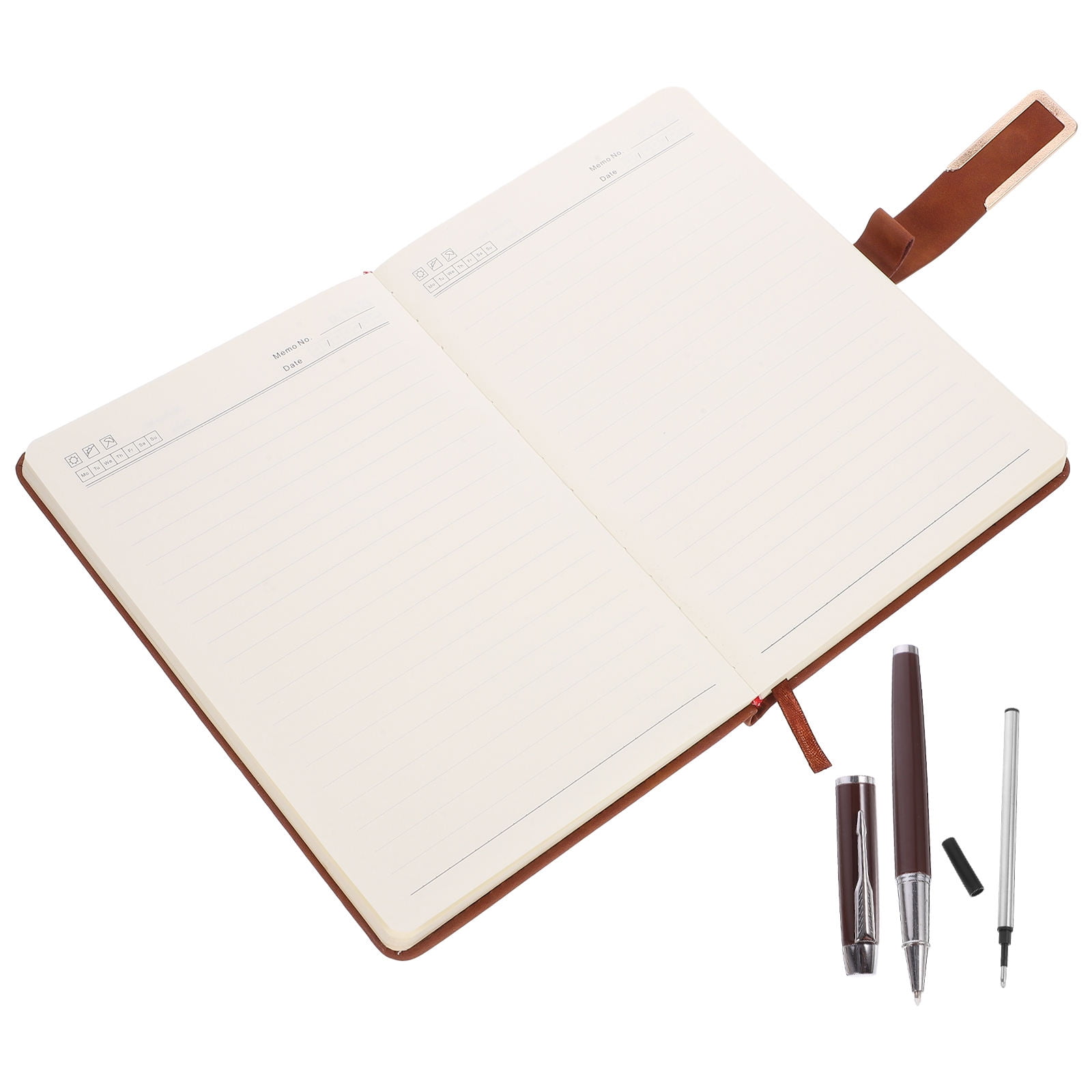 GAXIRE Office Writing Notepad and Pen Set for Professionals Business ...