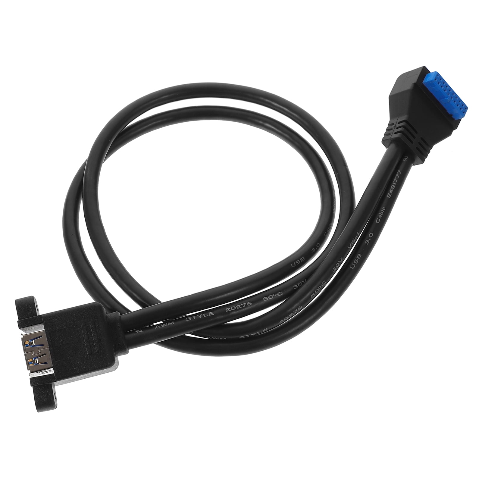MLINS 1 Set of Usb Header Cable 19pin To Usb Female Cable Motherboard ...