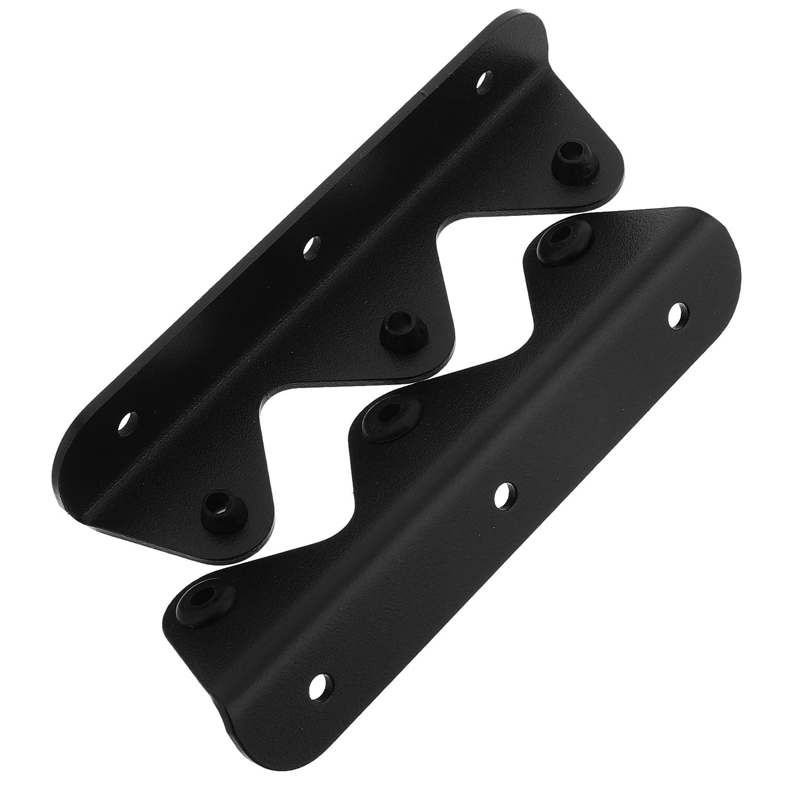 DINHEAROM Stainless Steel Rv Cabinet Baffle Board Black 1 Pair 4.1x1x0 ...
