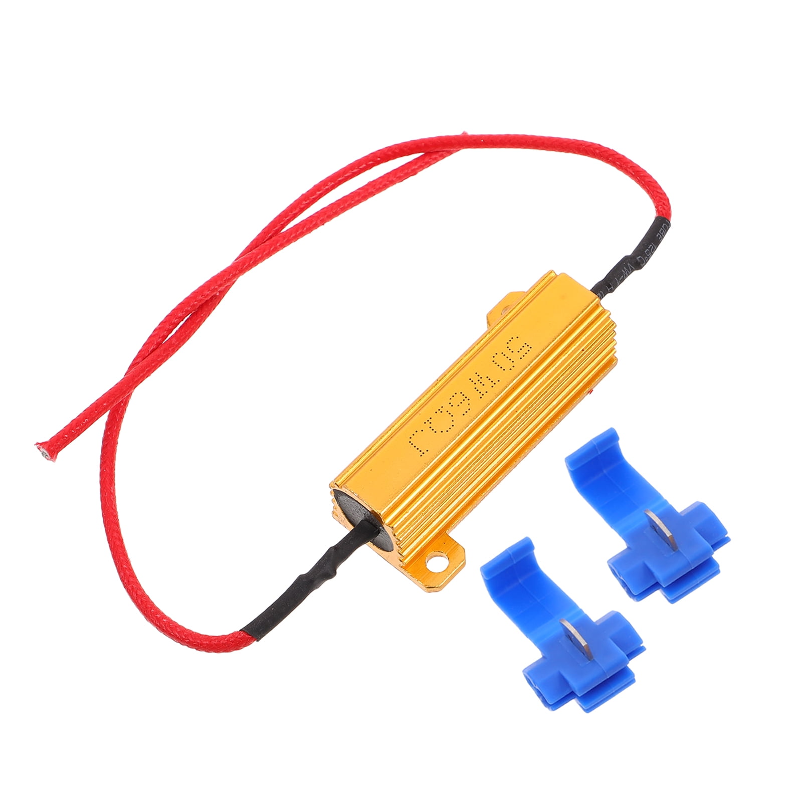 FELTECHELECTR Turn Signal Bulbs Car Resistors Golden 1 Set - Walmart.com