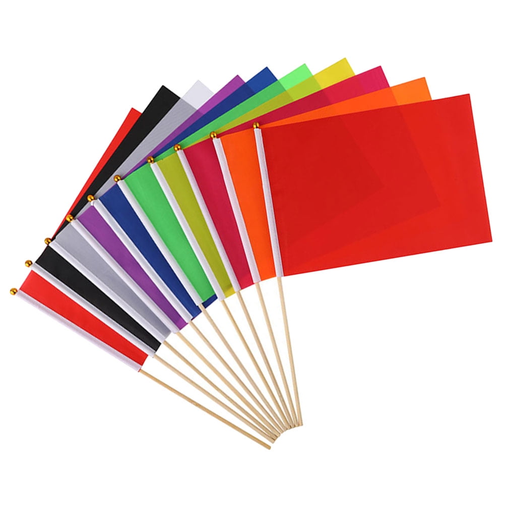 MLINS 10 Assorted Color Fencing Training Tool Marking Flags for ...