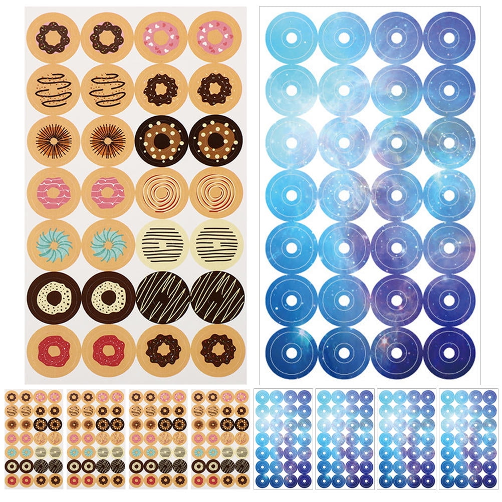 MLINS 10 Bags of Hole Reinforcement Stickers Binder Paper Labels Loose ...