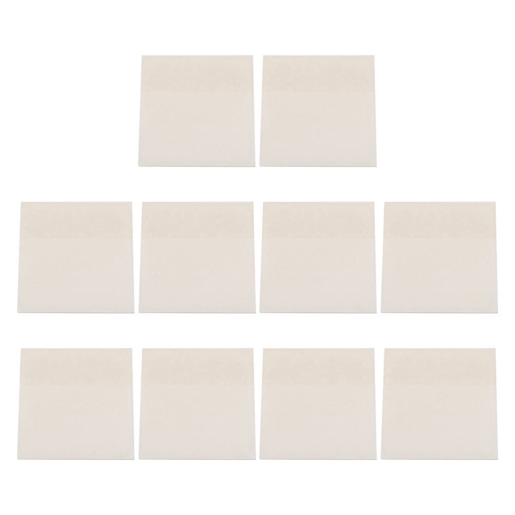 MLINS 10 Books Transparent Pads Notebook Household Memo Office 7.5X7 ...