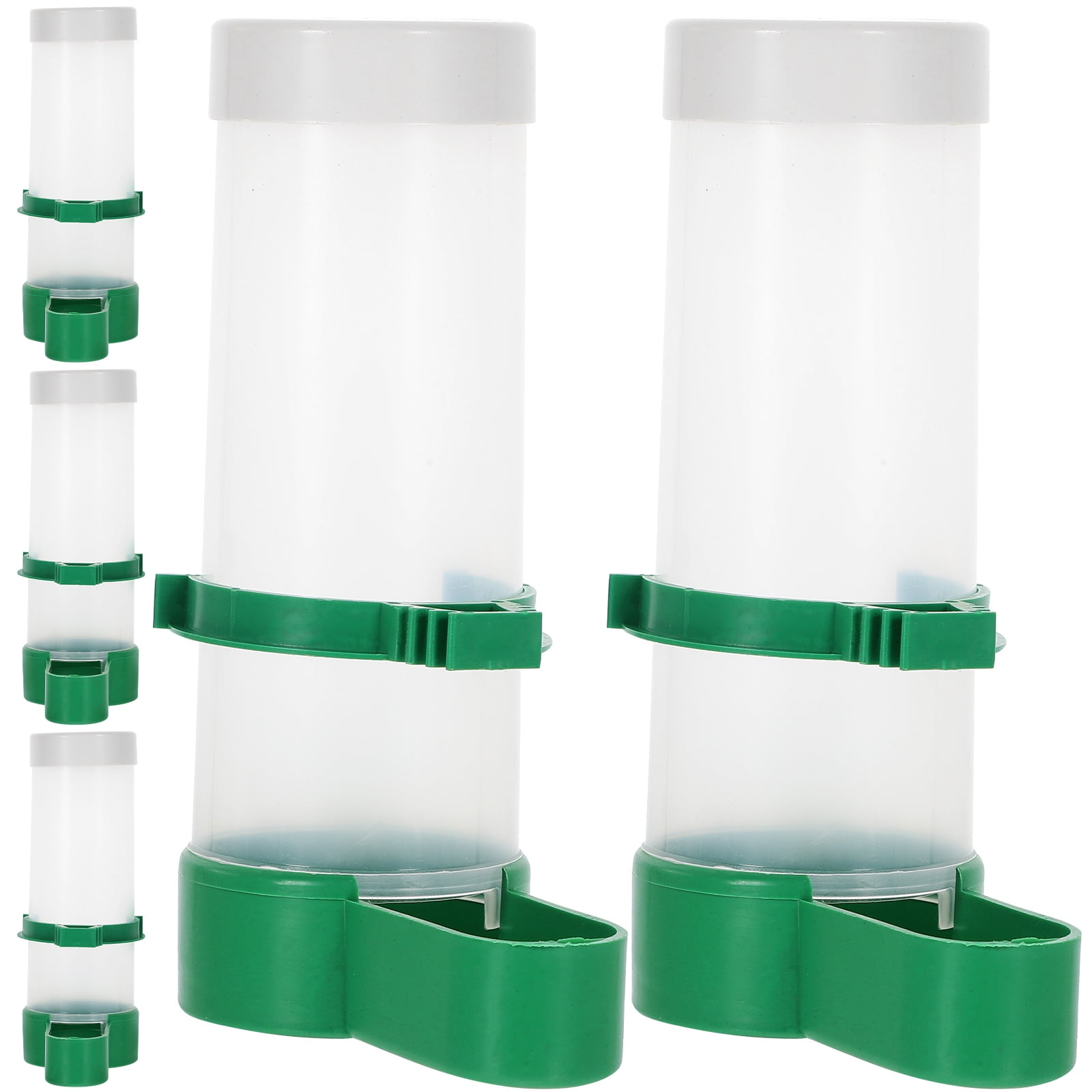 MLINS 10 PCS Bird Feeding Automatic Feeding Discharger Anti-scattering ...