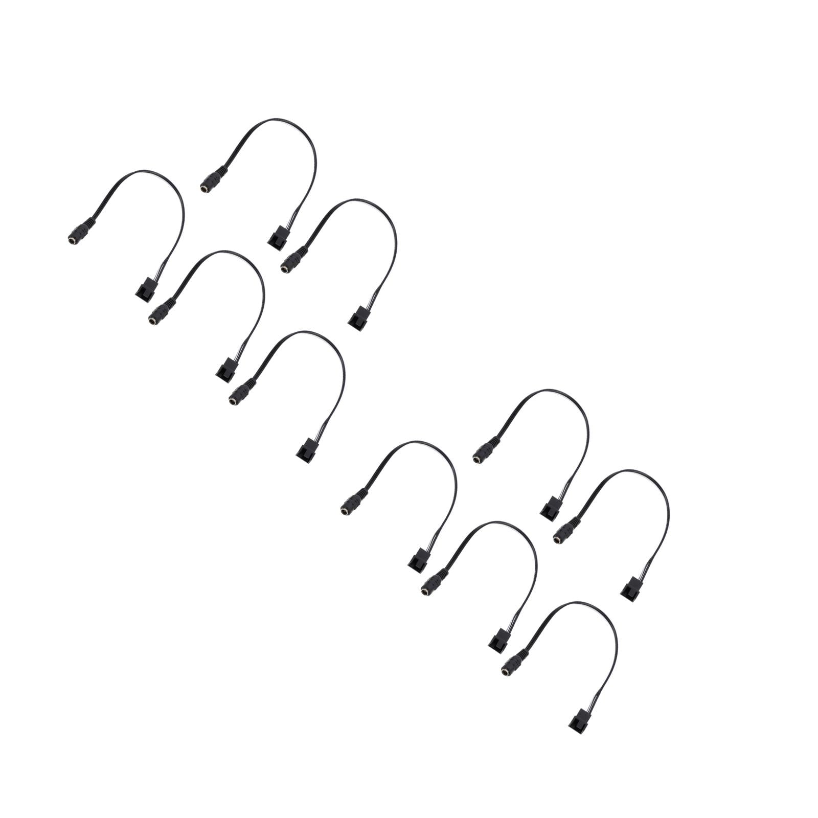 MLINS 10 PCS DC to Power Cable DC to 4-Pin Converter Wire 12V Router ...