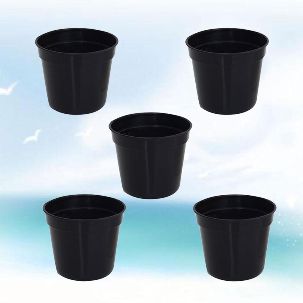 MLINS 10 PCS Plant Pots with Drainage Round Basin Succulent Flower ...