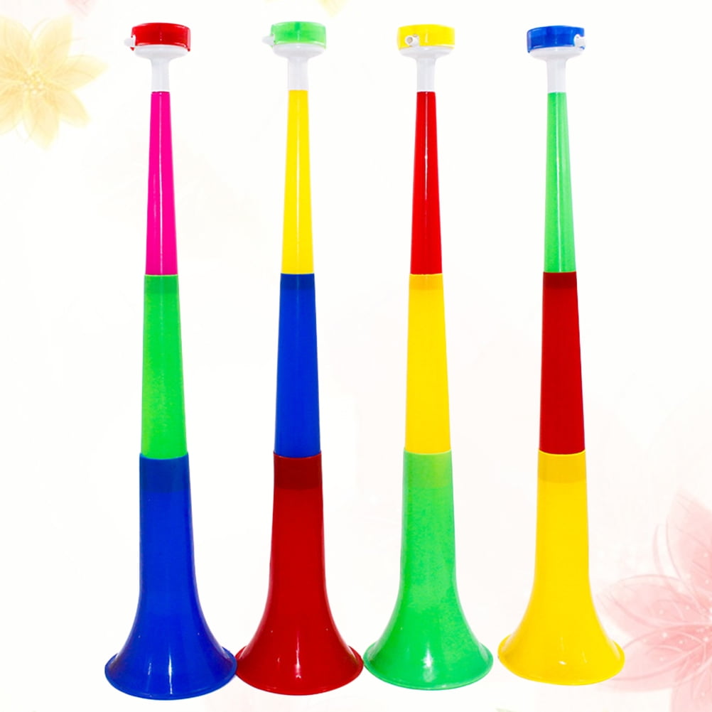 MLINS 10 PCs 3 Sections Large Telescopic Trumpet Plastic Promotional ...