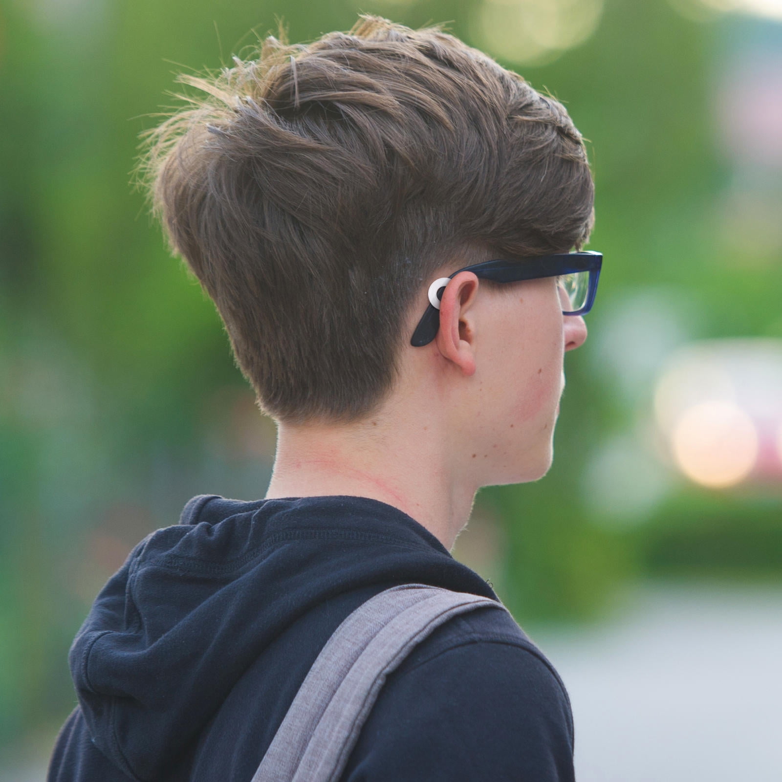 MLINS 10 Pairs Skid Ring Soft Comfortable Anti- Slip Holder Glasses Man ...