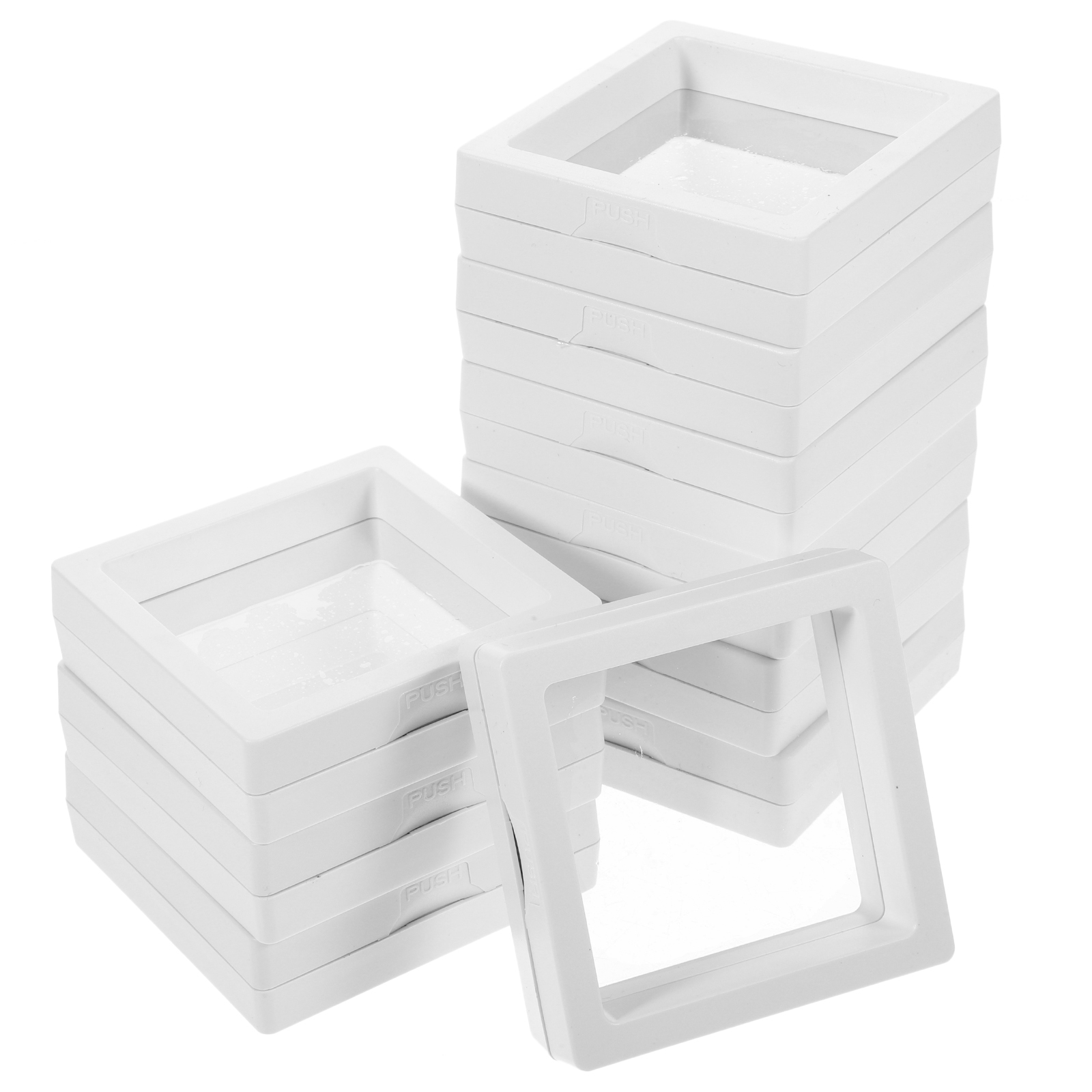 MLINS 10 Pcs 3d Floating Jewelry Frame Box Display Stand - Walmart.com