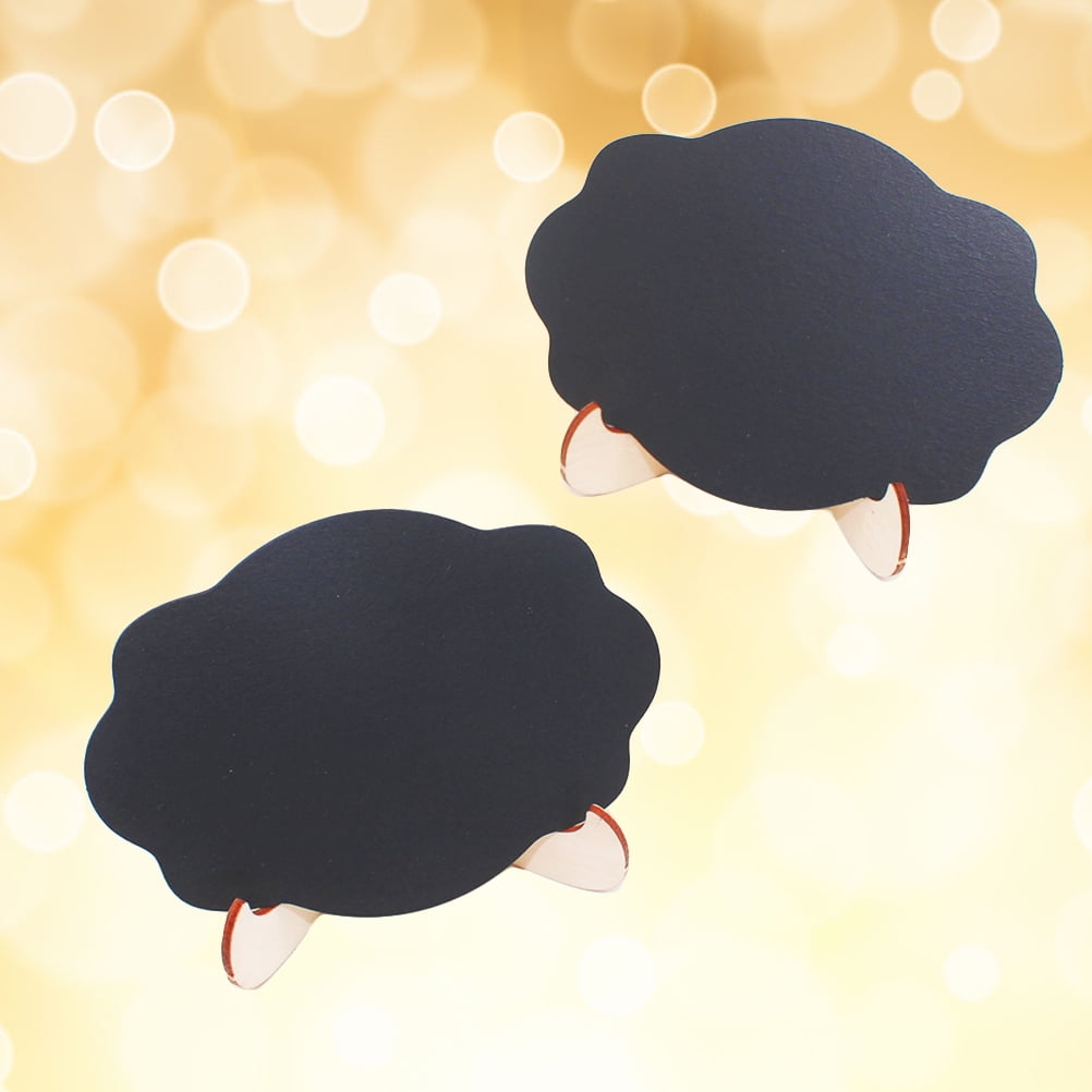 MLINS 10 Pcs Chalk Boards with Stand Blackboard Display - Walmart.com