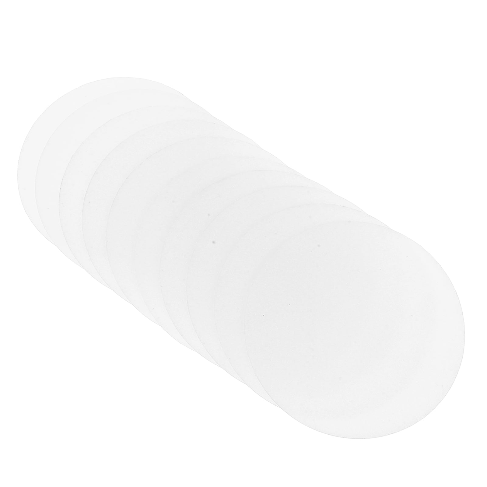 MLINS 10 Pcs Cover Piece Shopping 9.90X9.90X0.10CM White - Walmart.com