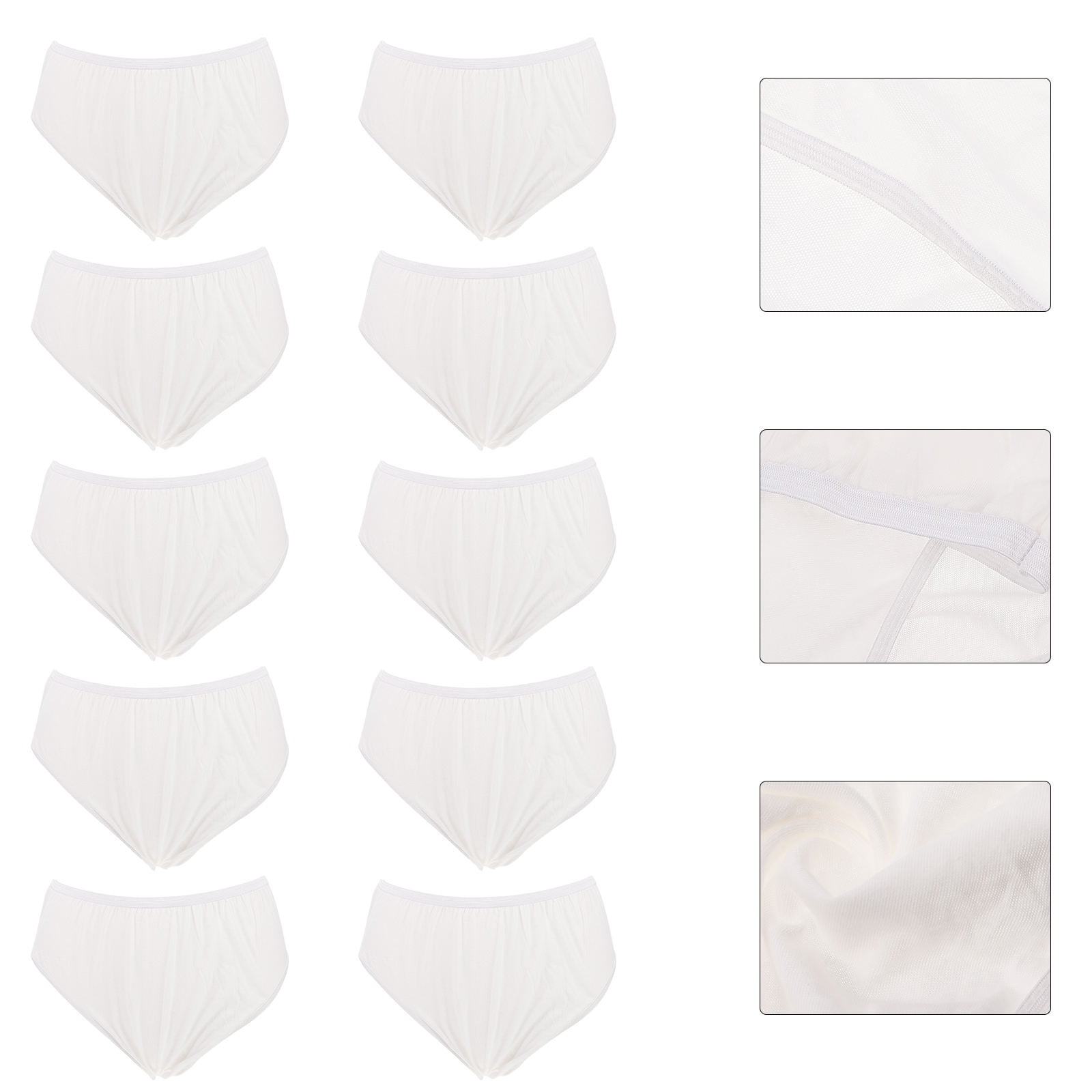 MLINS 10 Pcs Disposable Panties Incontinence Man Pads Travel - Walmart.com