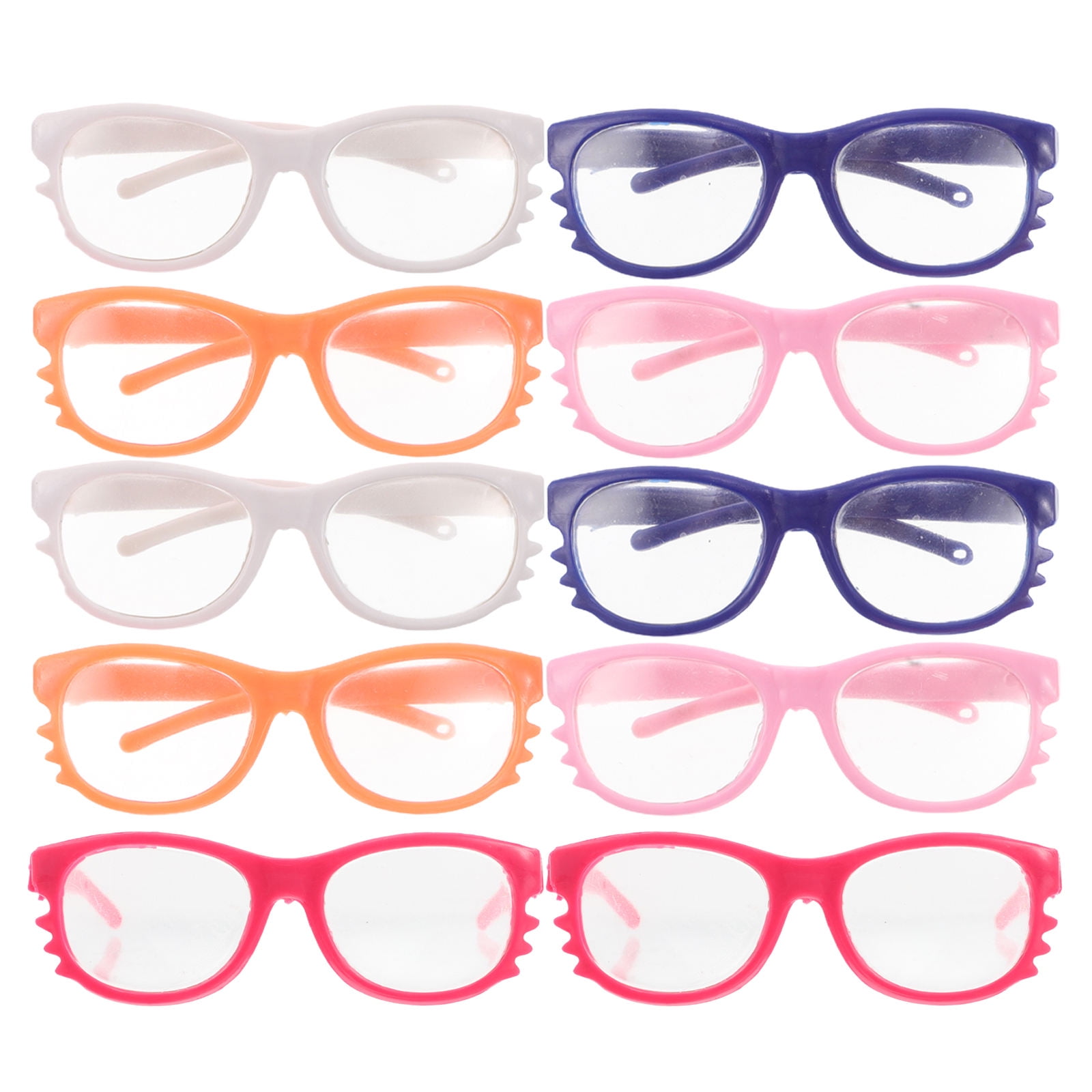 MLINS 10 Pcs Doll Glasses Interactive Play Toys Fashion Accessories ...