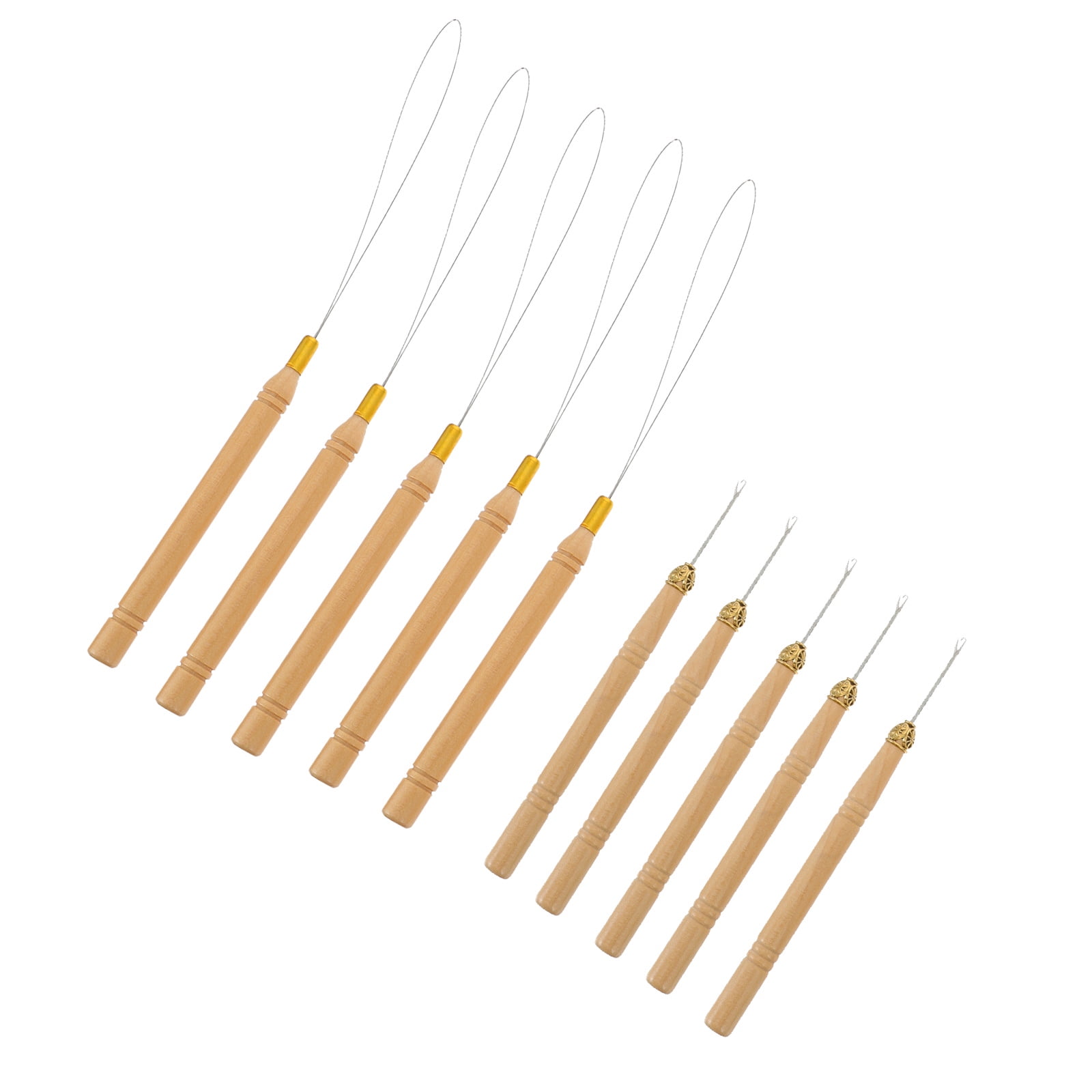 MLINS 10 Pcs Dreadlocks Crochet Tools Hair Braiding Extension Loop ...