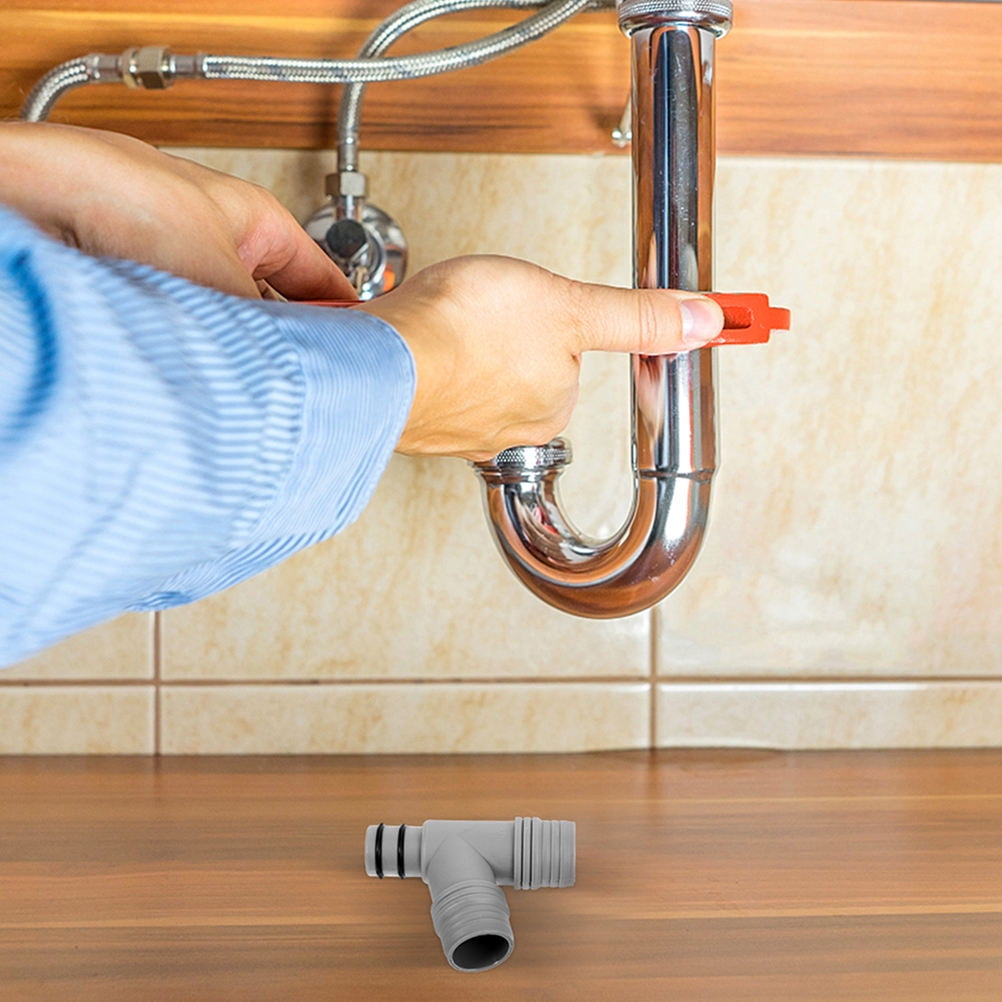 MLINS 10 Pcs Flexible Sink Drain Pipe Kit for Kitchen and Bathroom ...