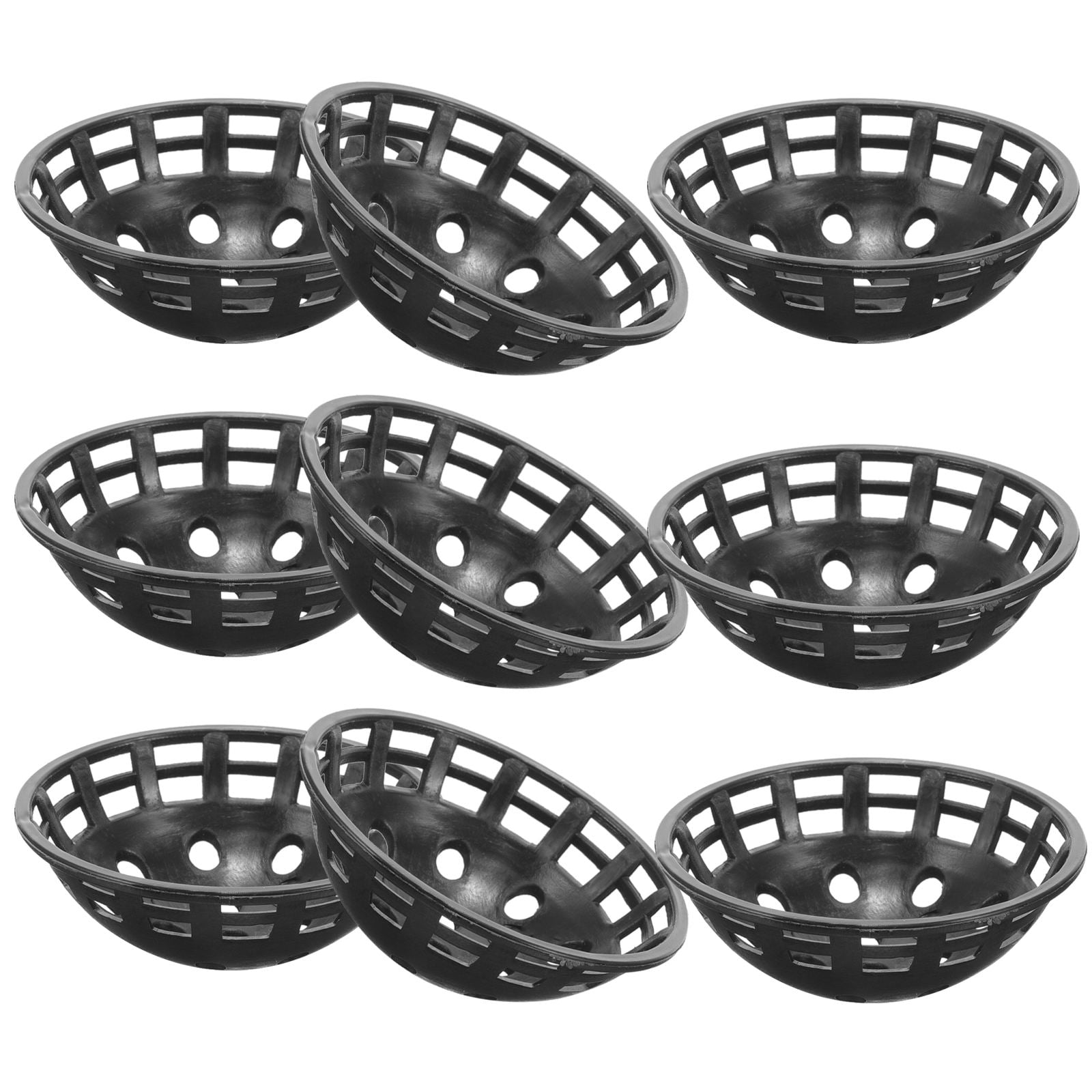 HEALEEP Planter Hole Mesh Pads Black 10Pcs 2.9x2.9x1.1in - Walmart.com