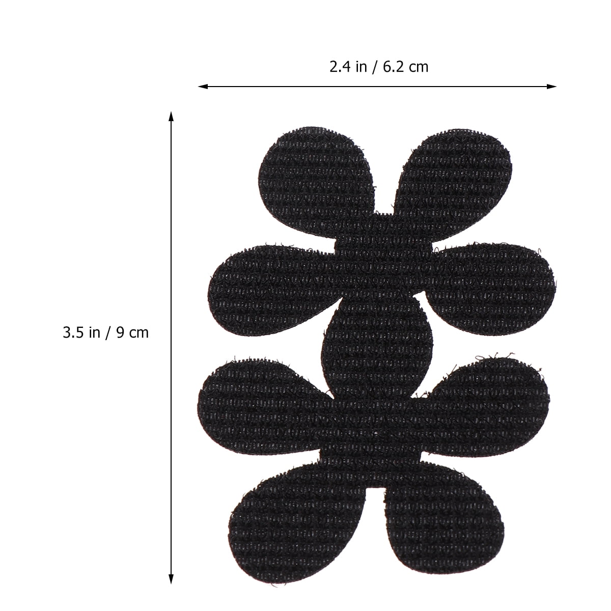 MLINS 10 Pcs Hair Fringe Grippers Bang Stickers Slides for Women Flower ...