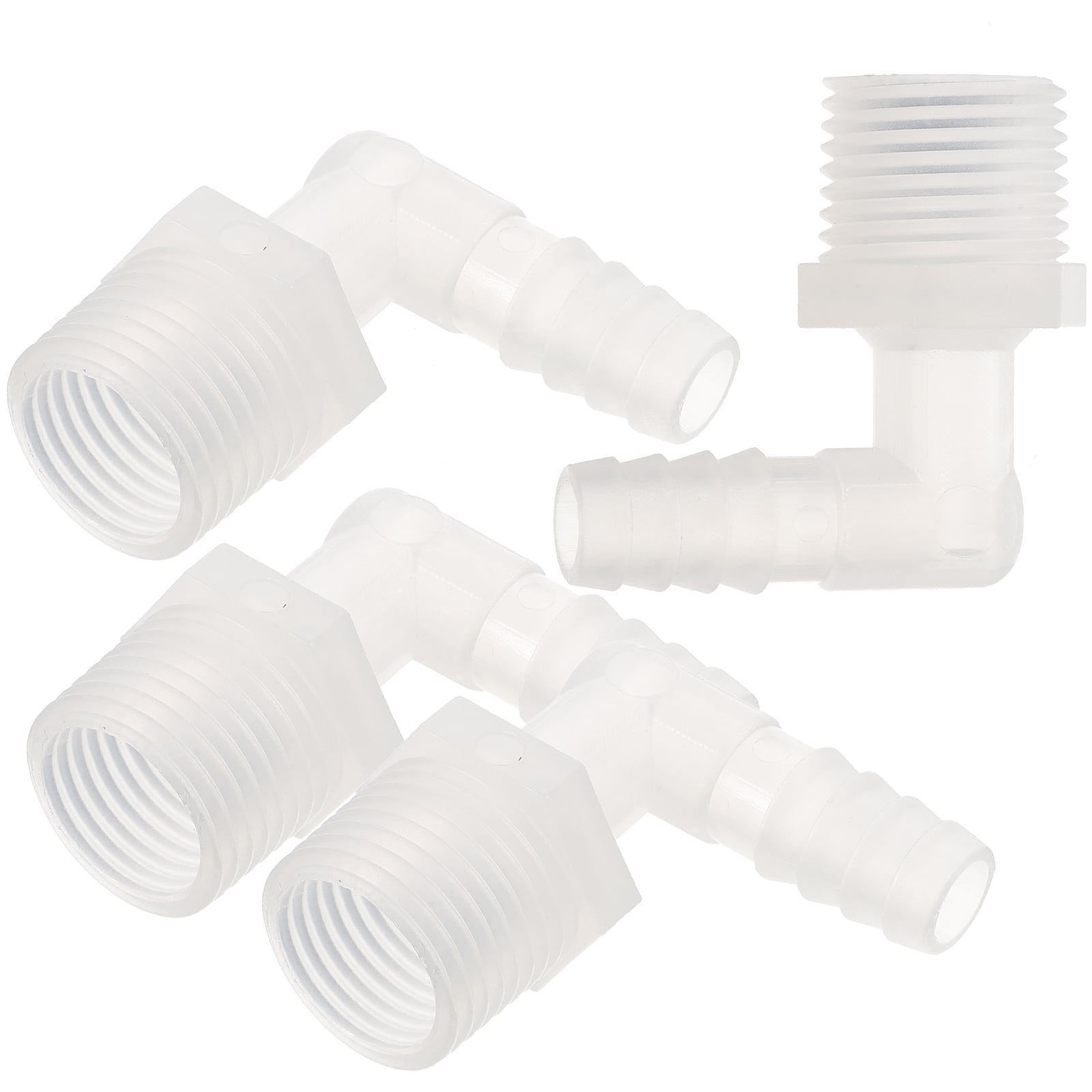 MLINS 10 Pcs Injector Cleaner Hose Barb Fittings Portable Threaded ...