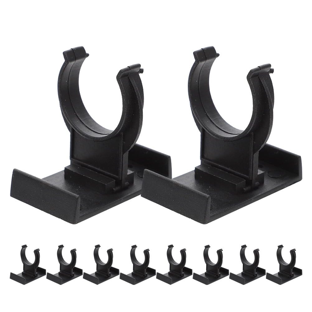 MLINS 10 Pcs Installation Plinth Toe Kick Clips Work Office Black ...