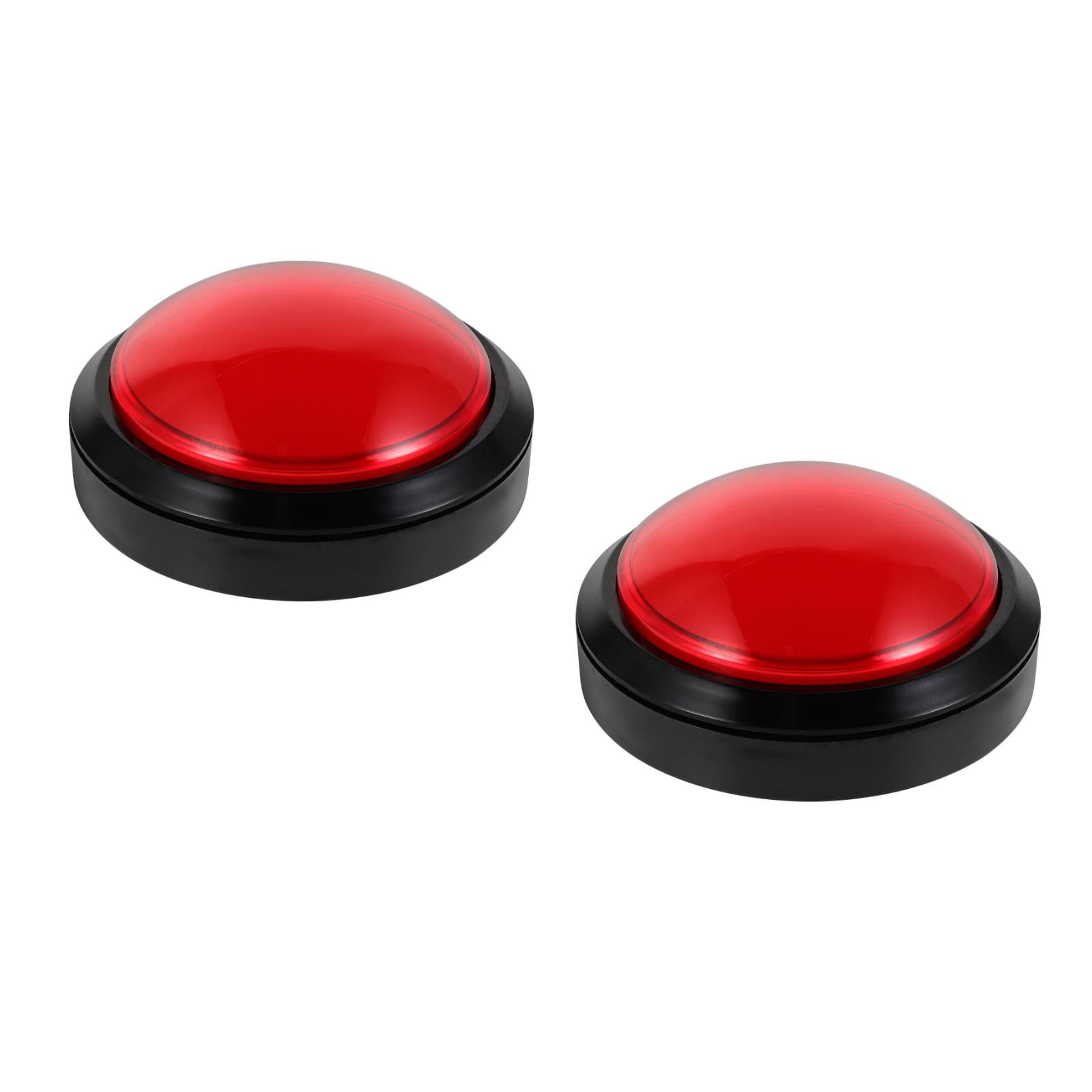 MLINS 10 Pcs Jumbo LED Illuminated Push Button Illuminated Convex Button with Self Resetting ...