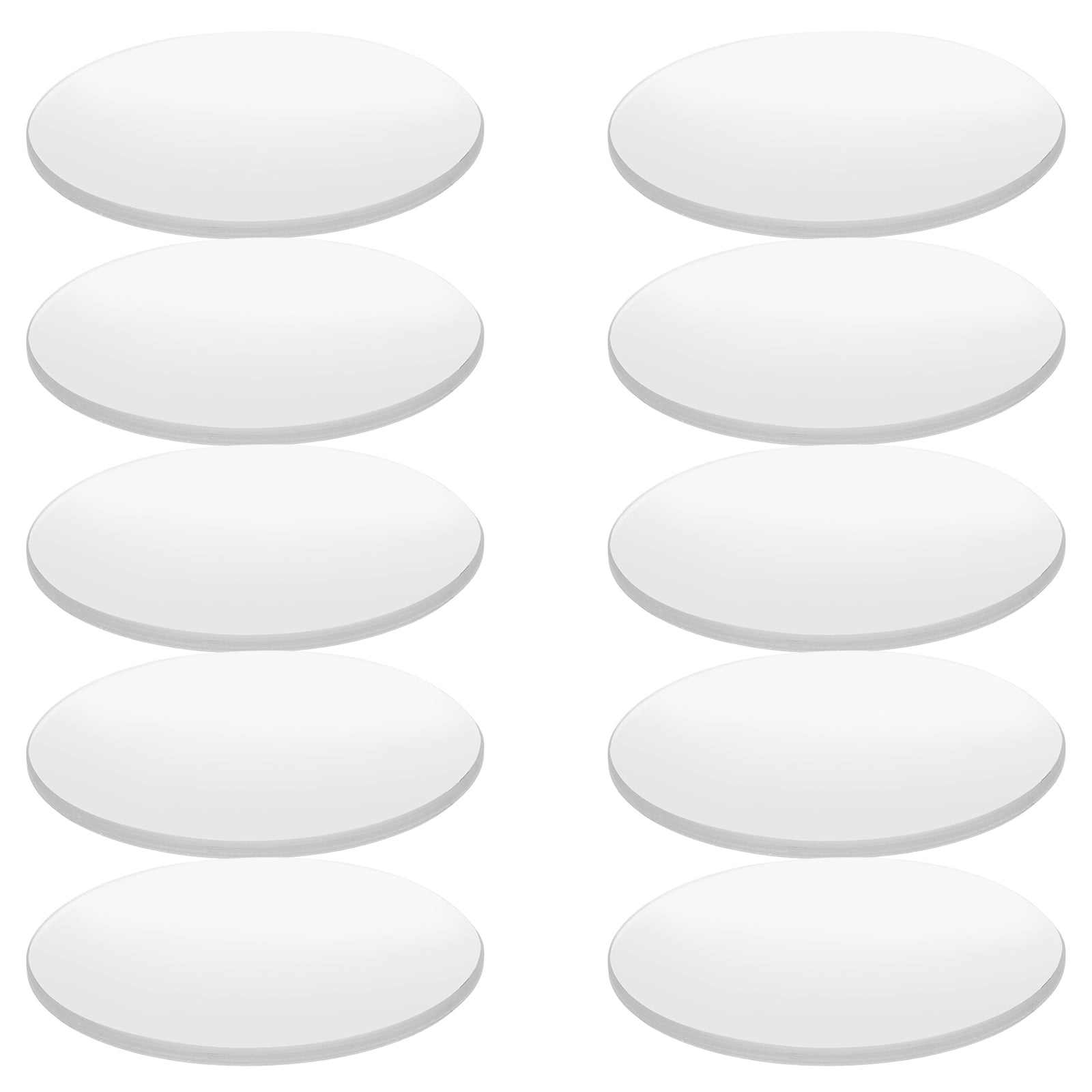 MLINS 10 Pcs Magnifier Lens Convex Magnification Reading Work ...