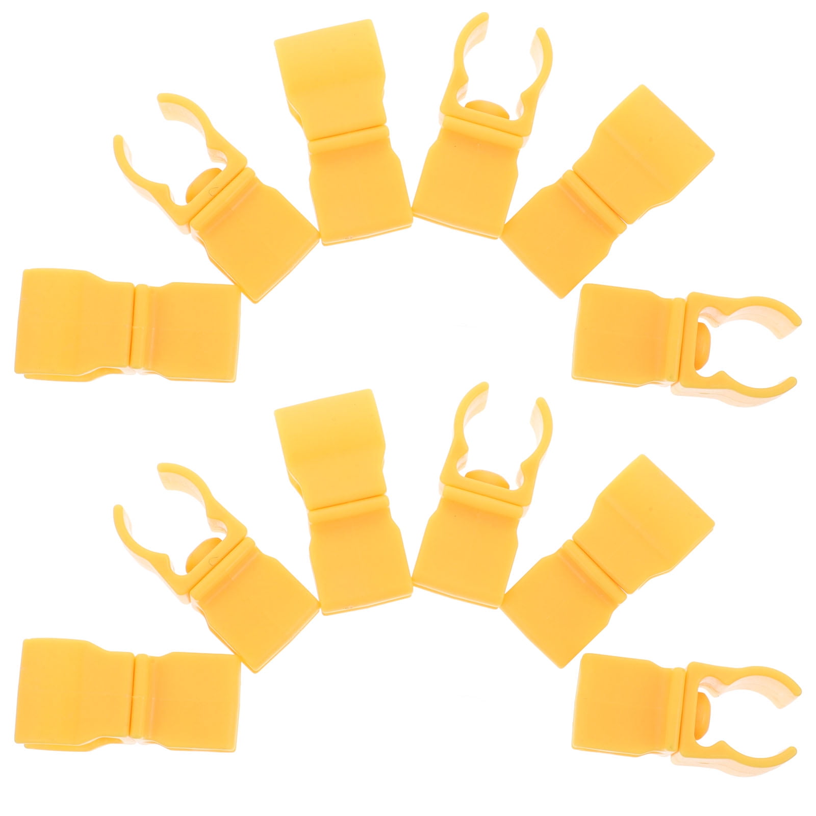 MLINS 10 Pcs Marker Football Football Buckle 5.70X2.70X2.50CM Yellow ...