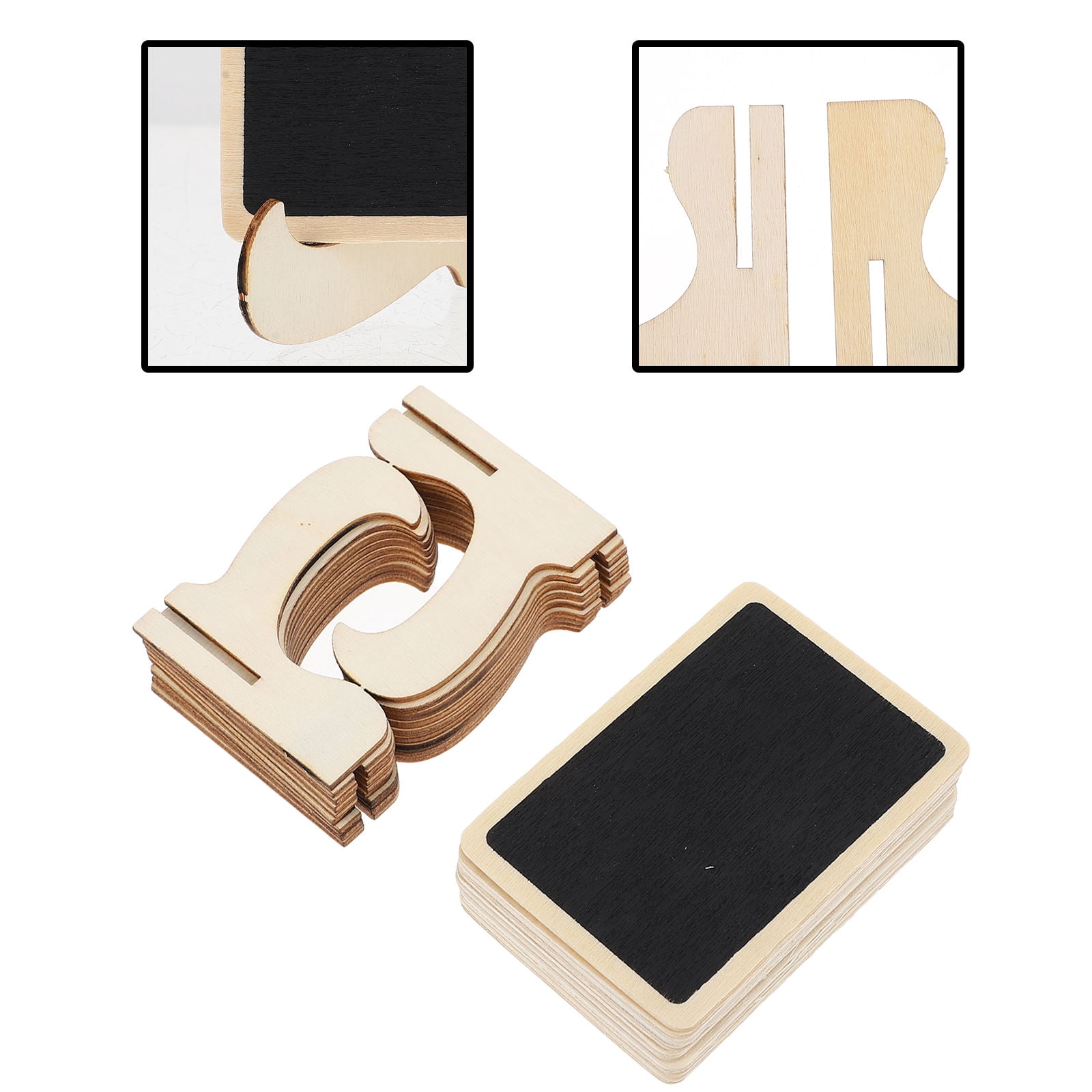 MLINS 10 Pcs Message Board DIY Mini Chalkboard Price Wedding Decor ...