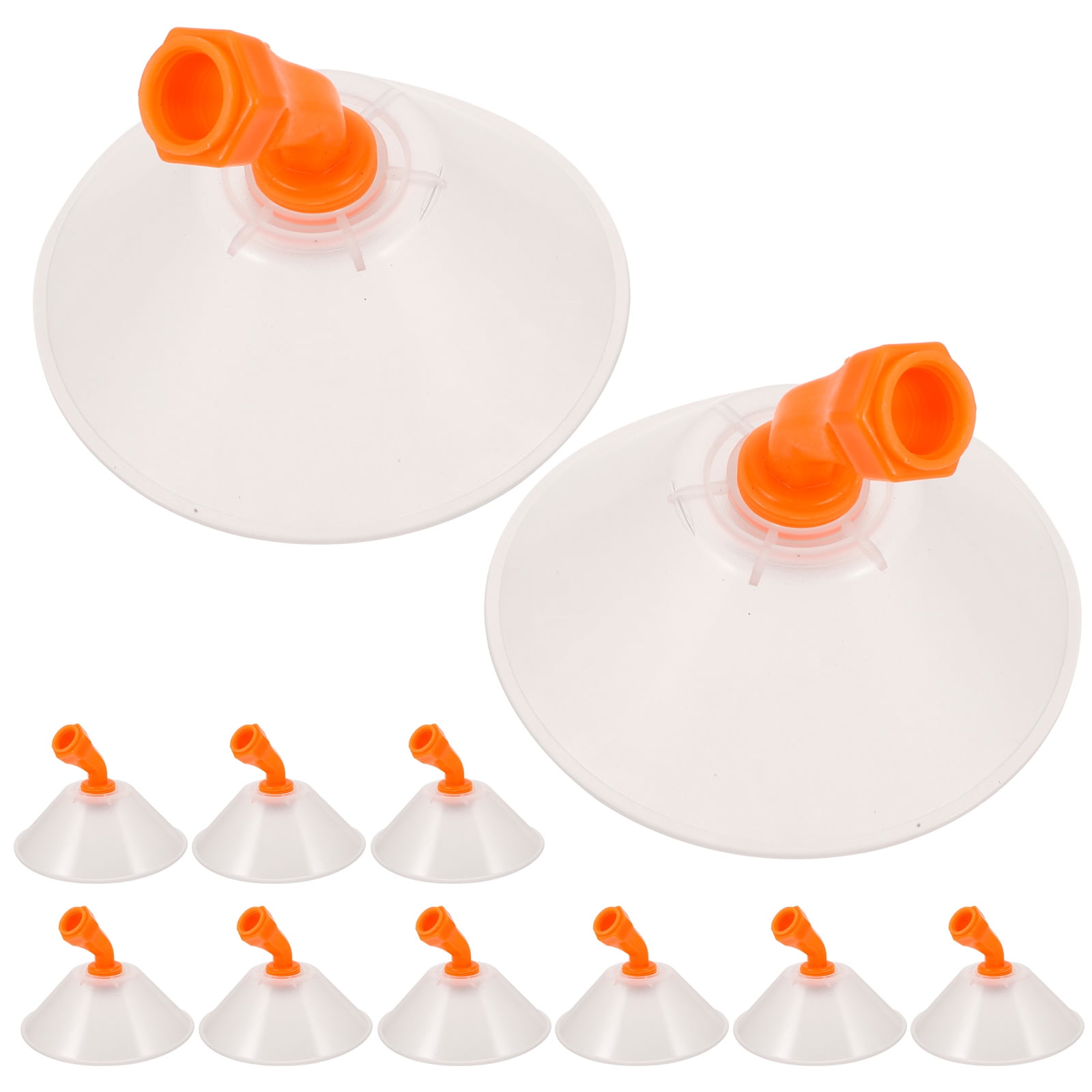 HEALEEP Spraying Shield Nozzle Transparent 10Pcs 3.9In - Walmart.com