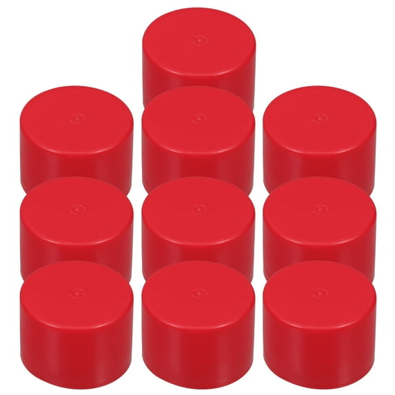 MLINS 10 Pcs Plastic End Cap Pu Handrail Red Sequin Headband Pocket ...