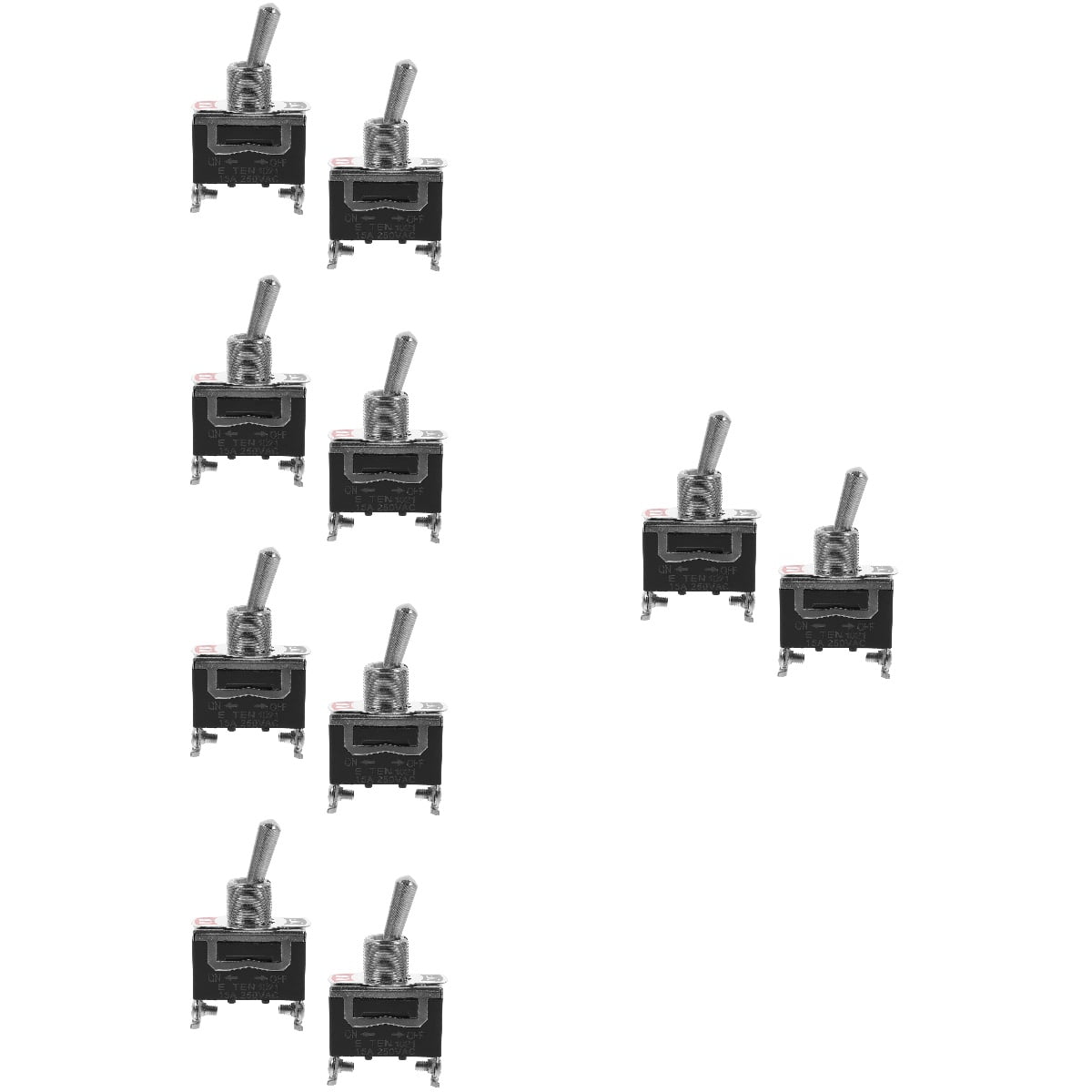 MLINS 10 Pcs Professional Toggle Switch for Car Auto Boat Electrical ...
