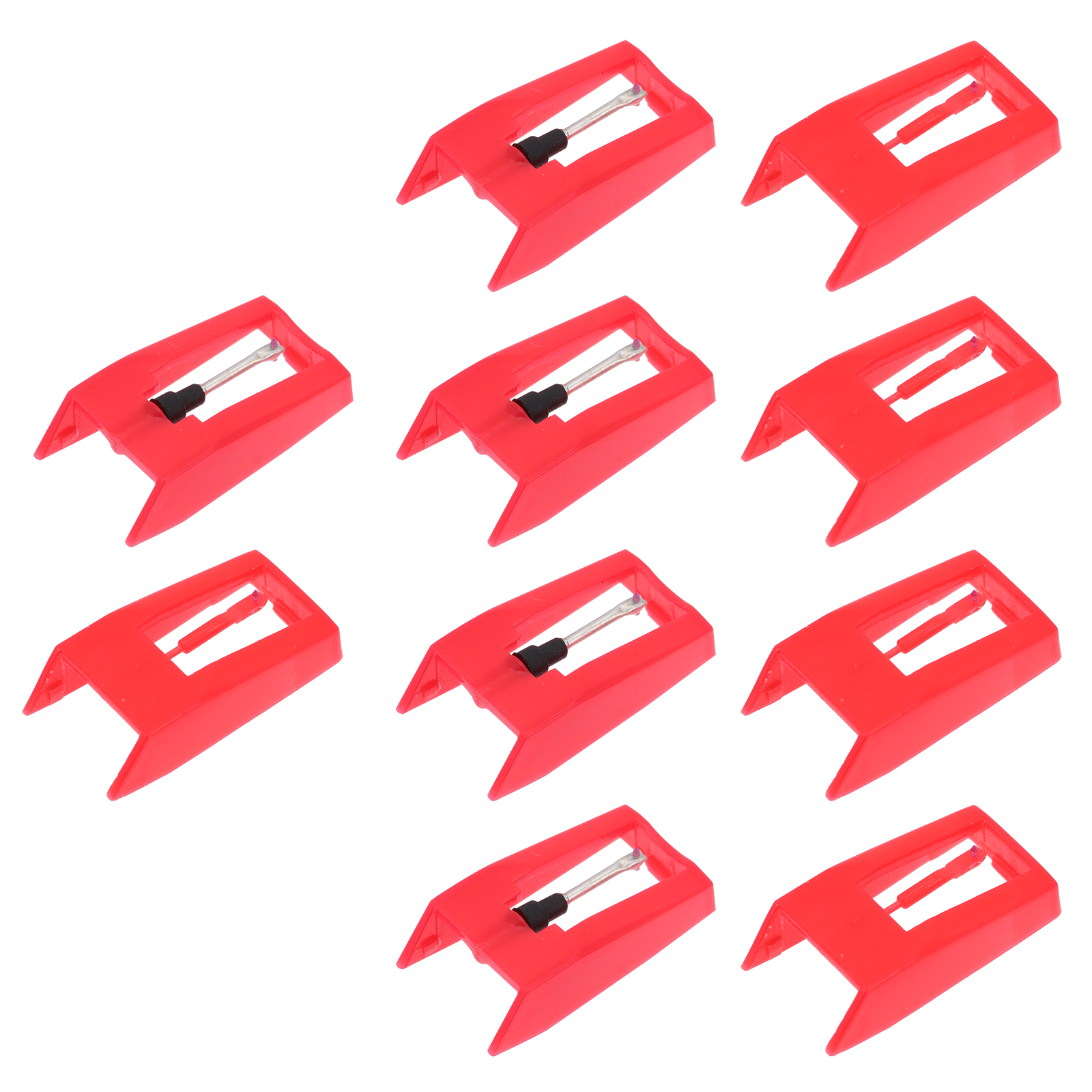 MLINS 10 Pcs Record Player Needle Bracket Container Decor Vivid Hermit ...