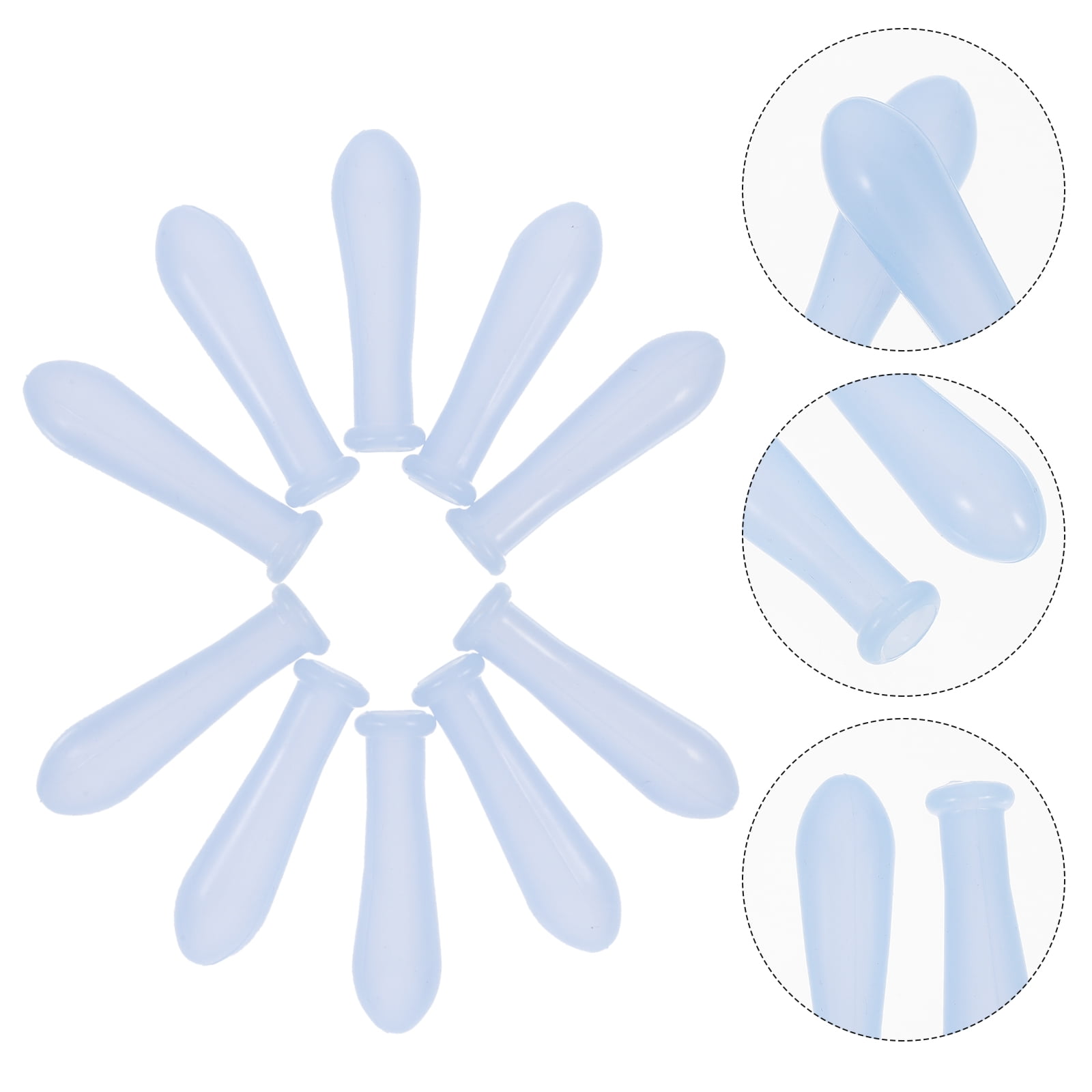 MLINS 10 Pcs Small Dropper Measuring Tip Scale Pipette Caps - Walmart.com
