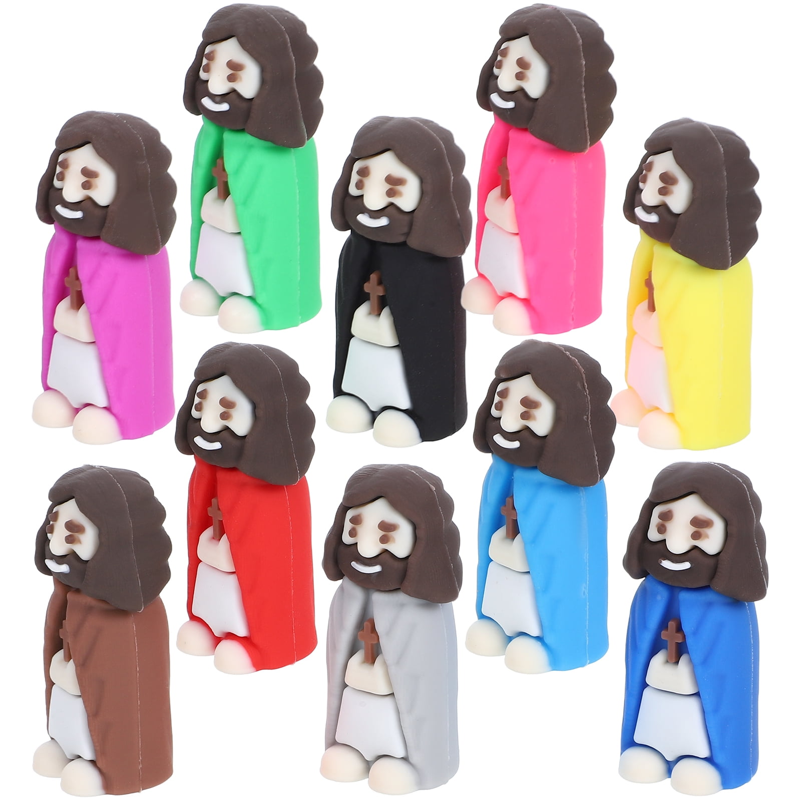 MLINS 10 Pcs Small Pop Statue Jesus Figurine Ornament Baby - Walmart.com