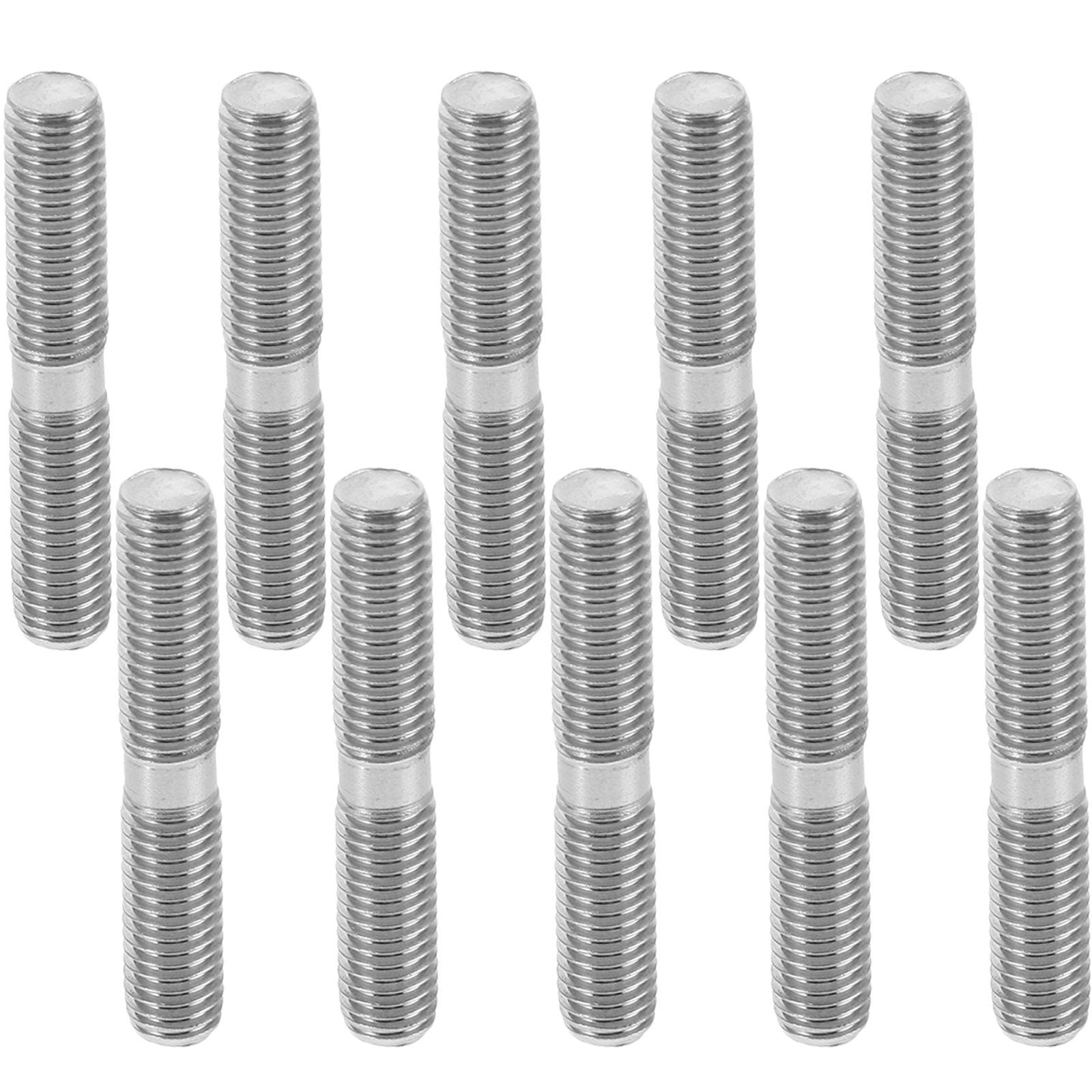MLINS 10 Pcs Stable Bolt Double-headed Screw 6.00X0.90X0.90CM - Walmart.com