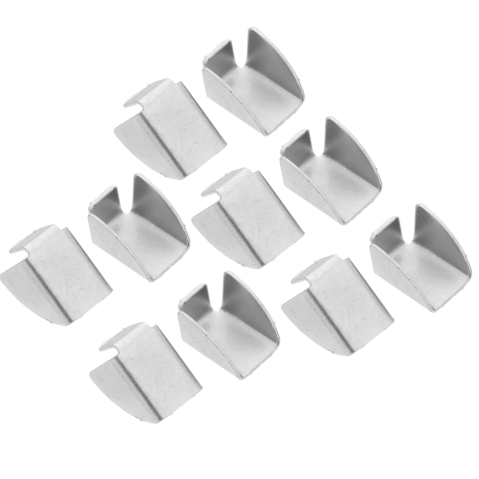 MLINS 10 Pcs Steel Cabinet Brackets Bookcase Shelves Partition Buckle ...