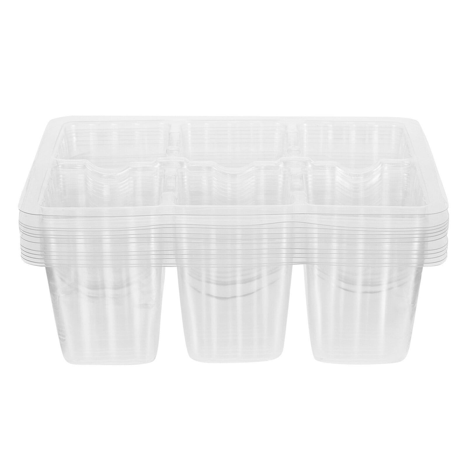 MLINS 10 Pcs Storage Containers Seedling Pot Flower Casings Garden ...