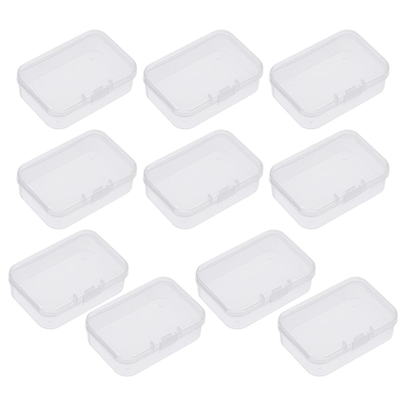 MLINS Transparent Plastic Storage Containers for Guitar Picks and Small ...