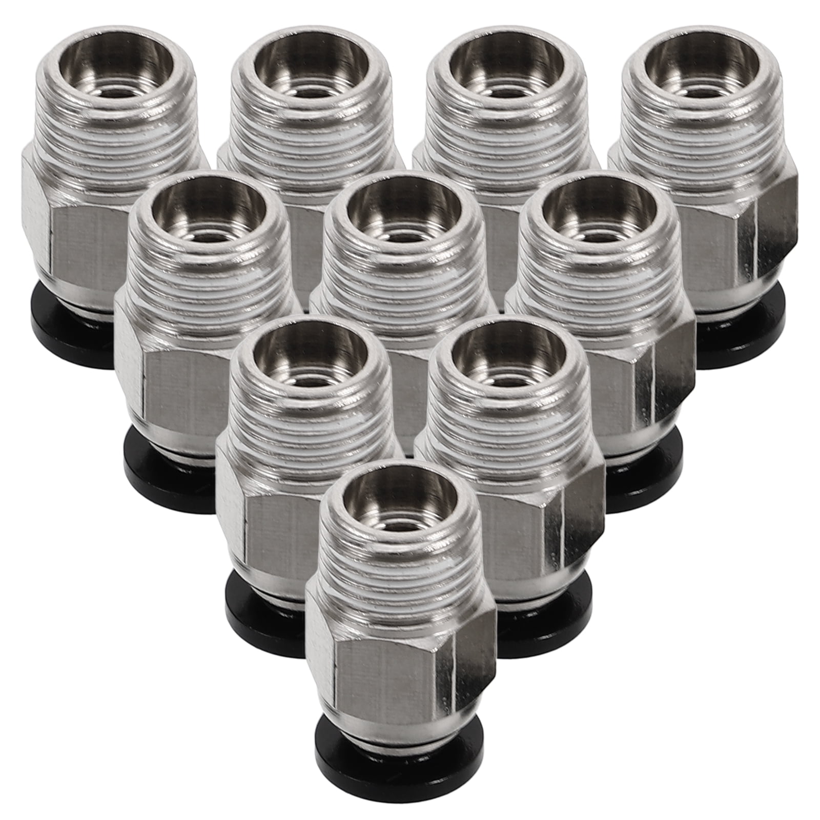 MLINS 10 Pcs Straight Push Connectors Lock Fittings Printer 3D Male ...