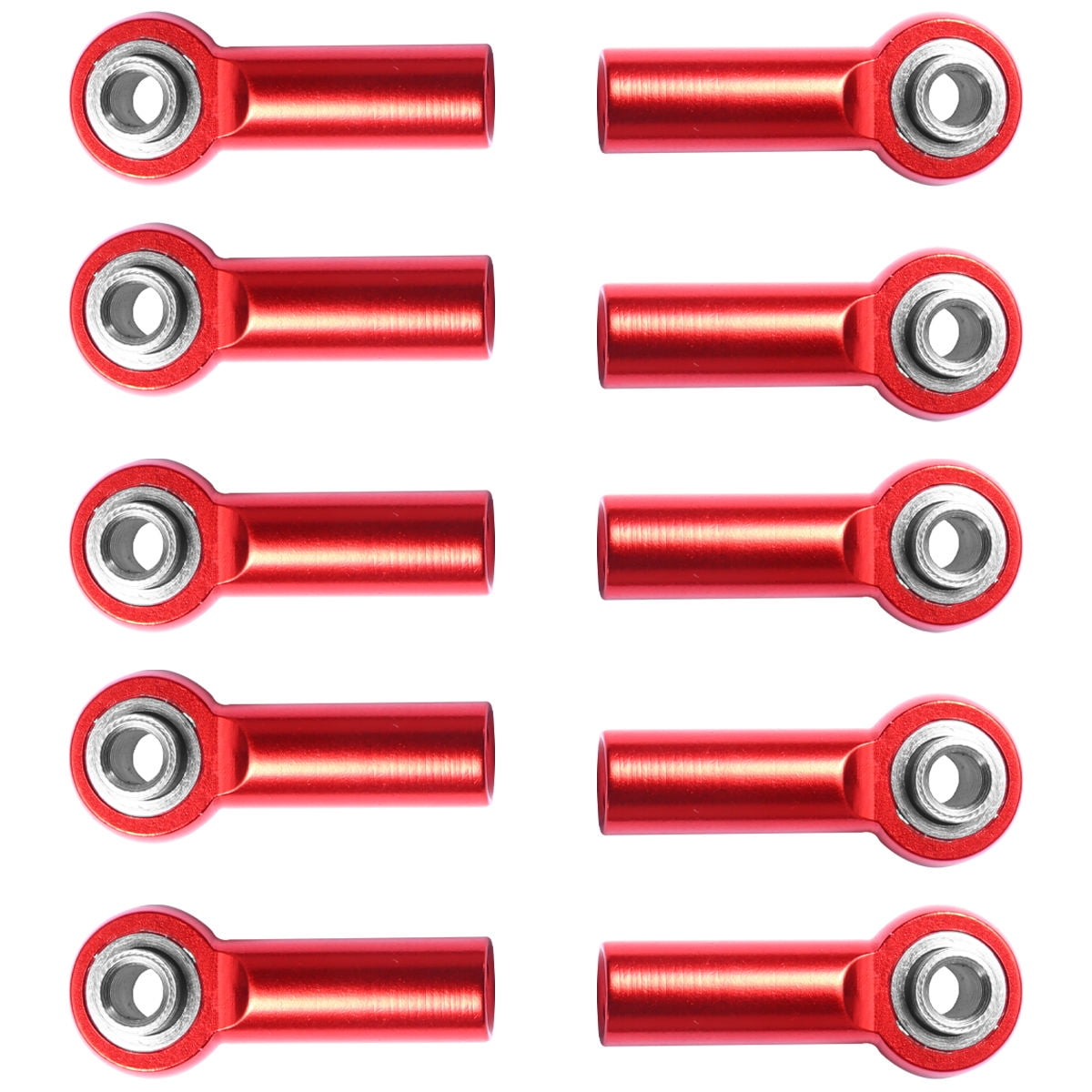 MLINS 10 Pcs Threaded Tie Rod Joint End Double-end Rotating with Ends ...