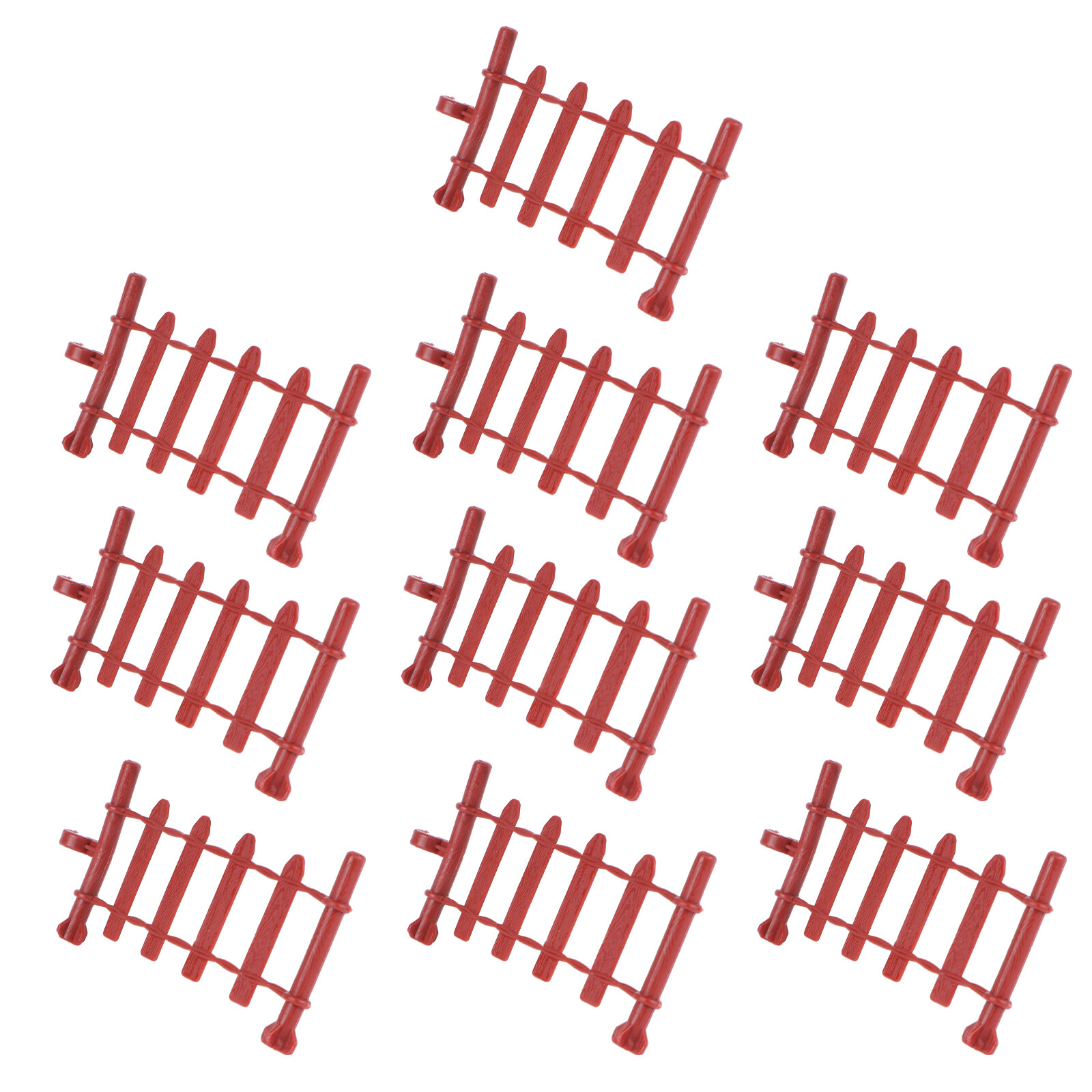 MLINS 10 Pcs Toy Fence Farm Accessories Model Train Fencing Child ...
