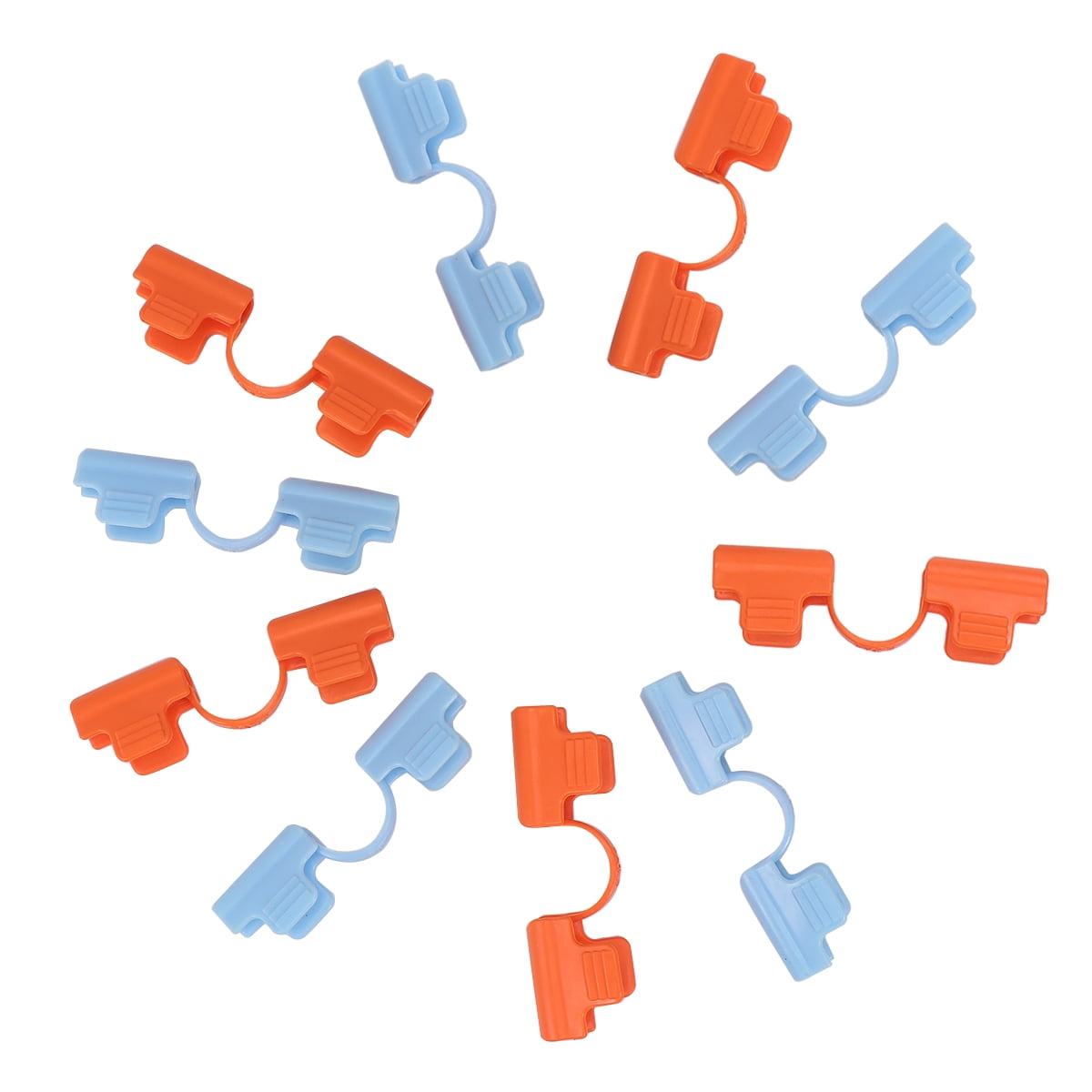 MLINS 10 Pcs Vegetable Cage Clamp Greenhouse Membrane Buckle Frame Tube ...