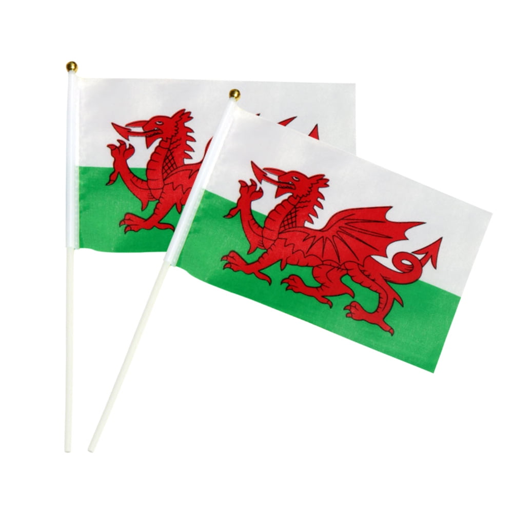 MLINS 10 Pcs Waving Flag Hand International World Stick Country Racing ...