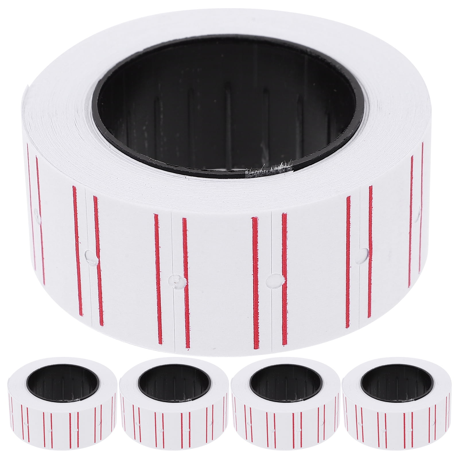 MLINS 10 Rolls (5000 Pieces)) Tagging Labels for Printer White Out Tape ...